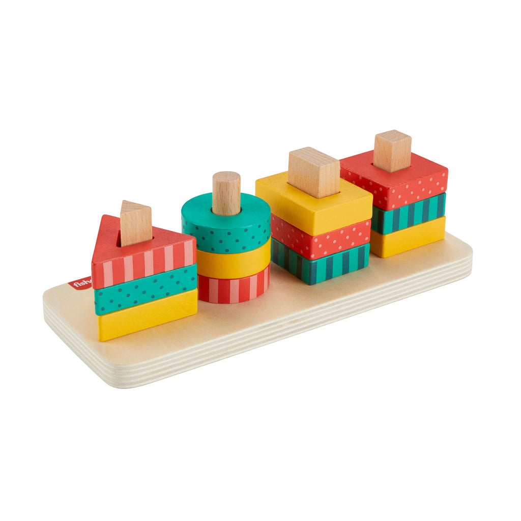 Fisher-Price Wooden Shape Stacker – Toyworld Australia