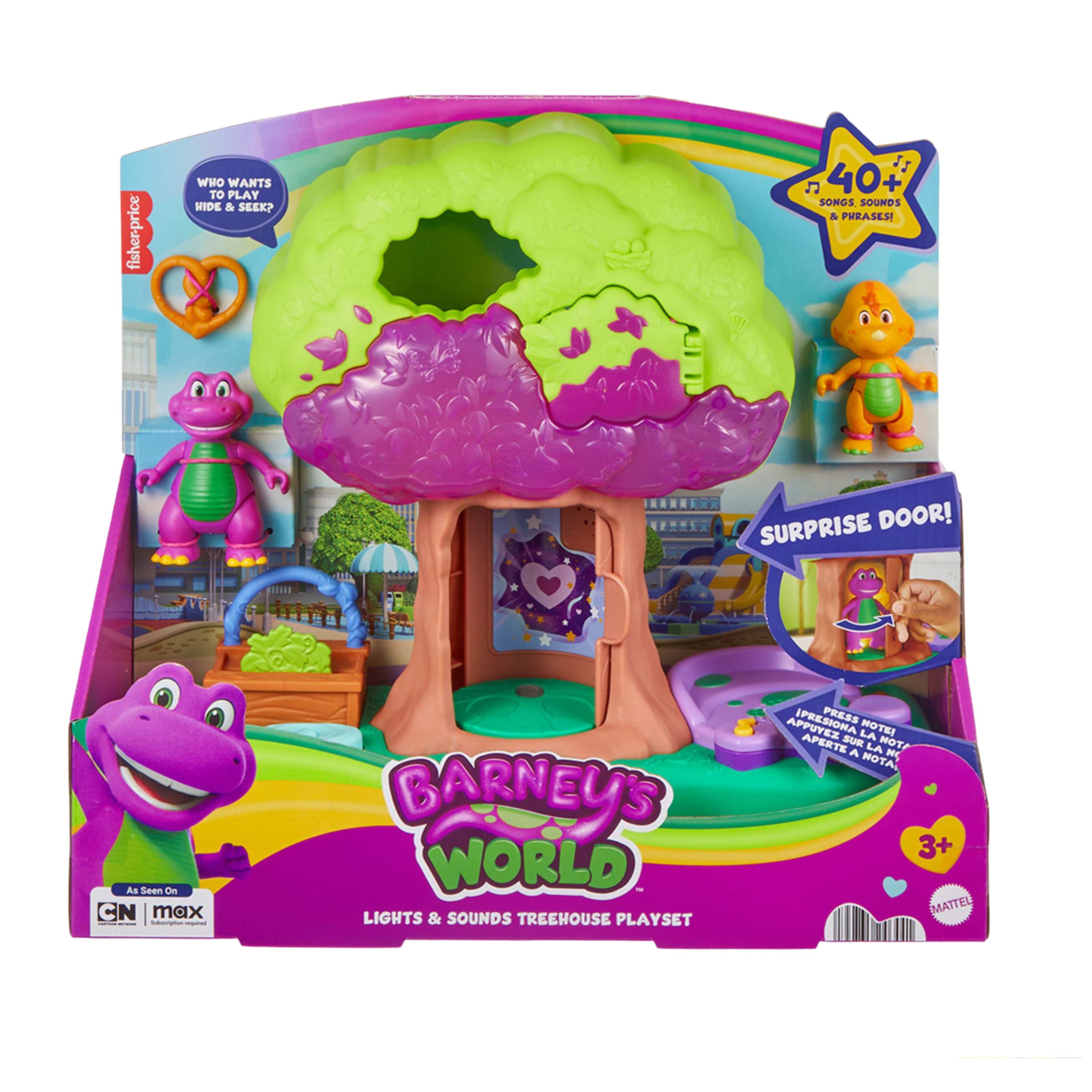 Barney's World Lights & Sounds Treehouse Playset – Toyworld Australia