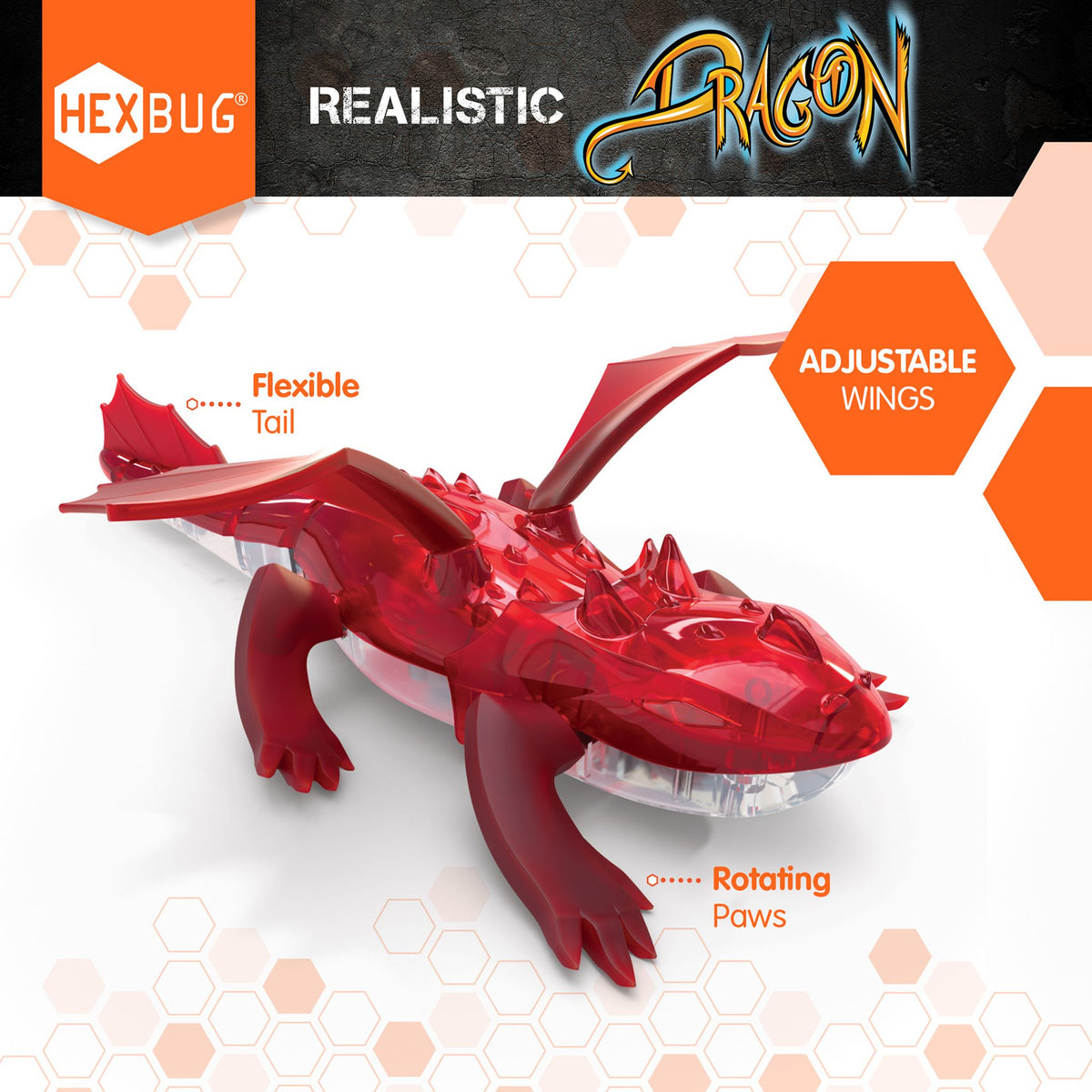 HEXBUG Remote Control Dragon - Black – Toyworld Australia