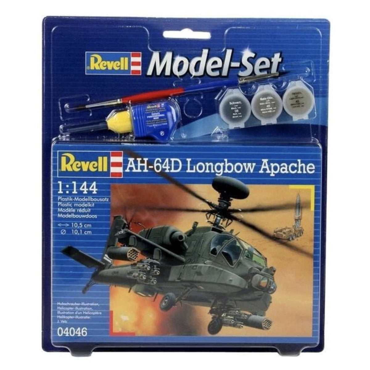 Revell Set AH-64D Longbow Apache Model Kit – Toyworld Australia
