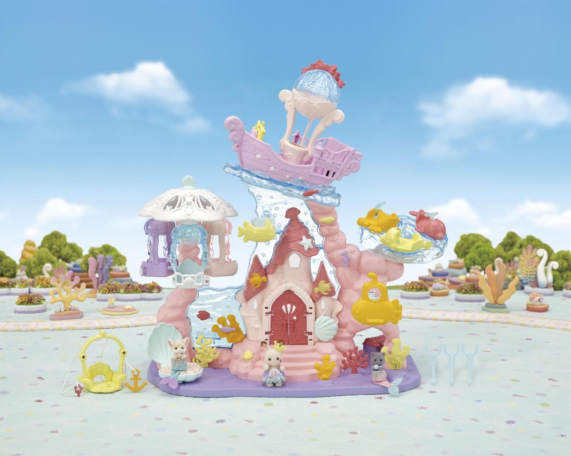Sylvanian Families Baby Mermaid Castle – Toyworld Australia