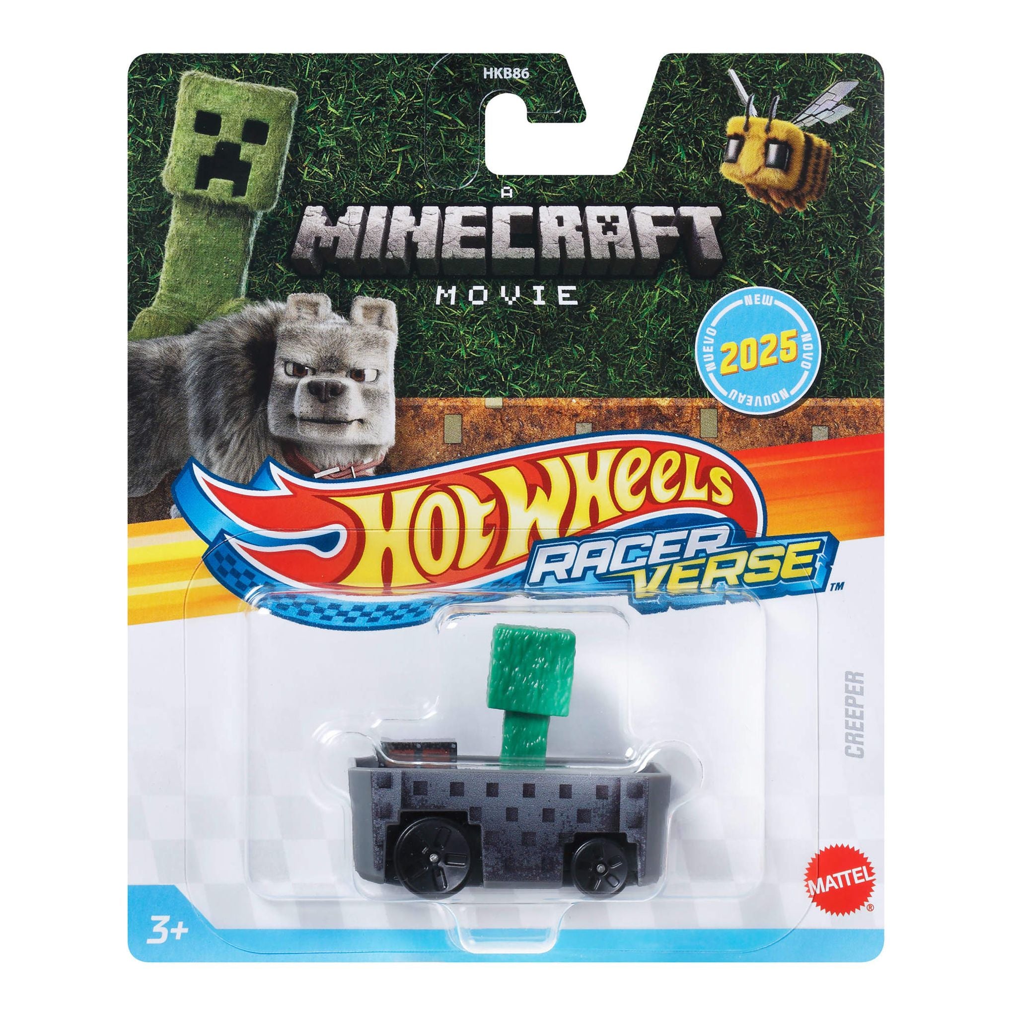 Hot Wheels RacerVerse - Minecraft Movie Creeper – Toyworld Australia