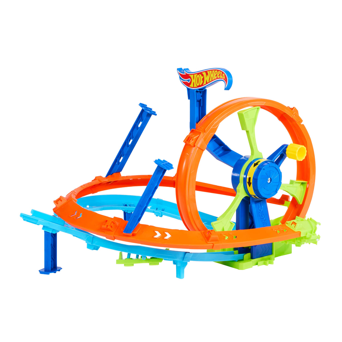 Hot Wheels Stunt Tracks Rapid Launch & Loop Playset – Toyworld Australia