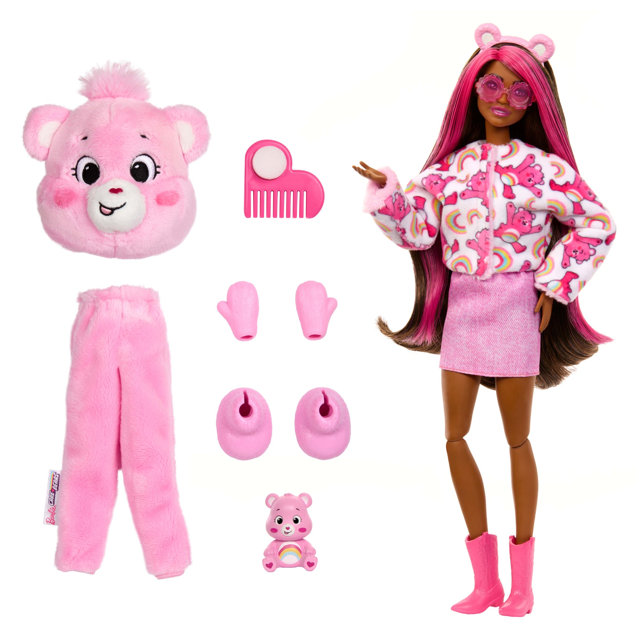 Barbie Cutie Reveal Care Bears Surprise Doll - Pink – Toyworld Australia