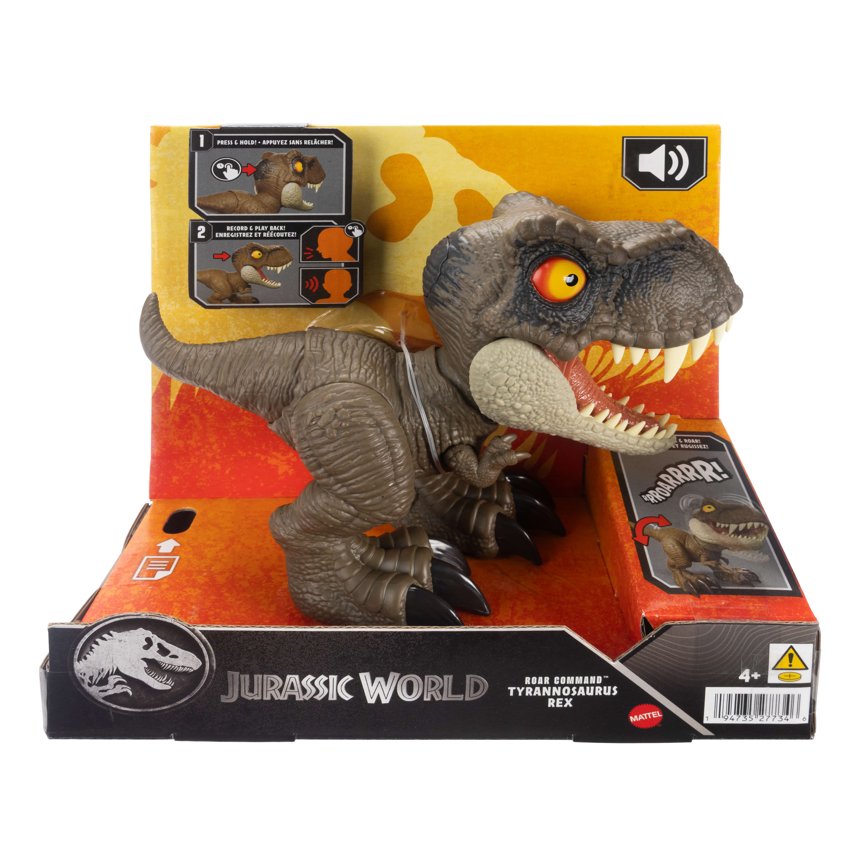 Jurassic World Roar Command Tyrannosaurus Rex – Toyworld Australia
