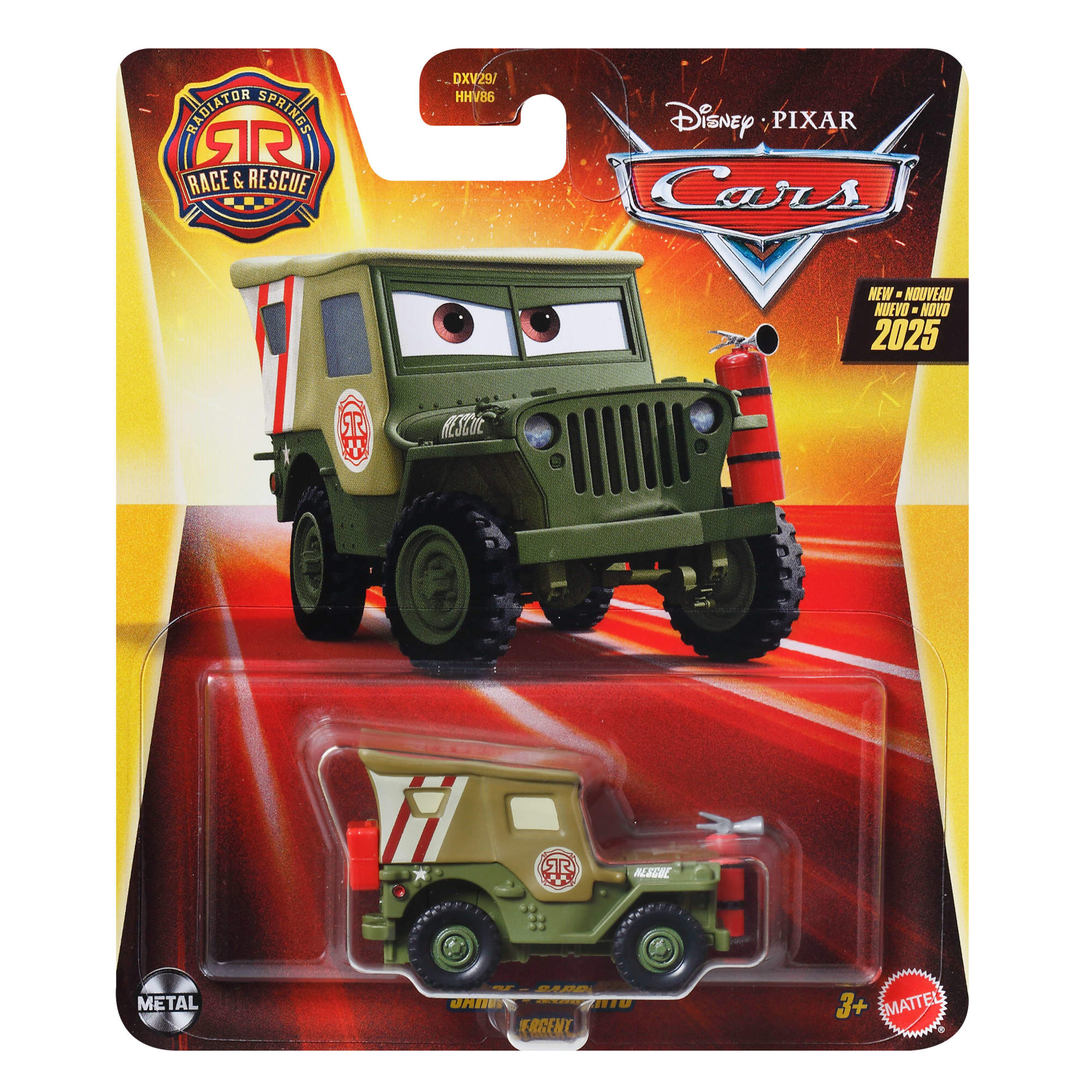 Disney Pixar Cars Race & Rescue - Sarge Sargento – Toyworld Australia