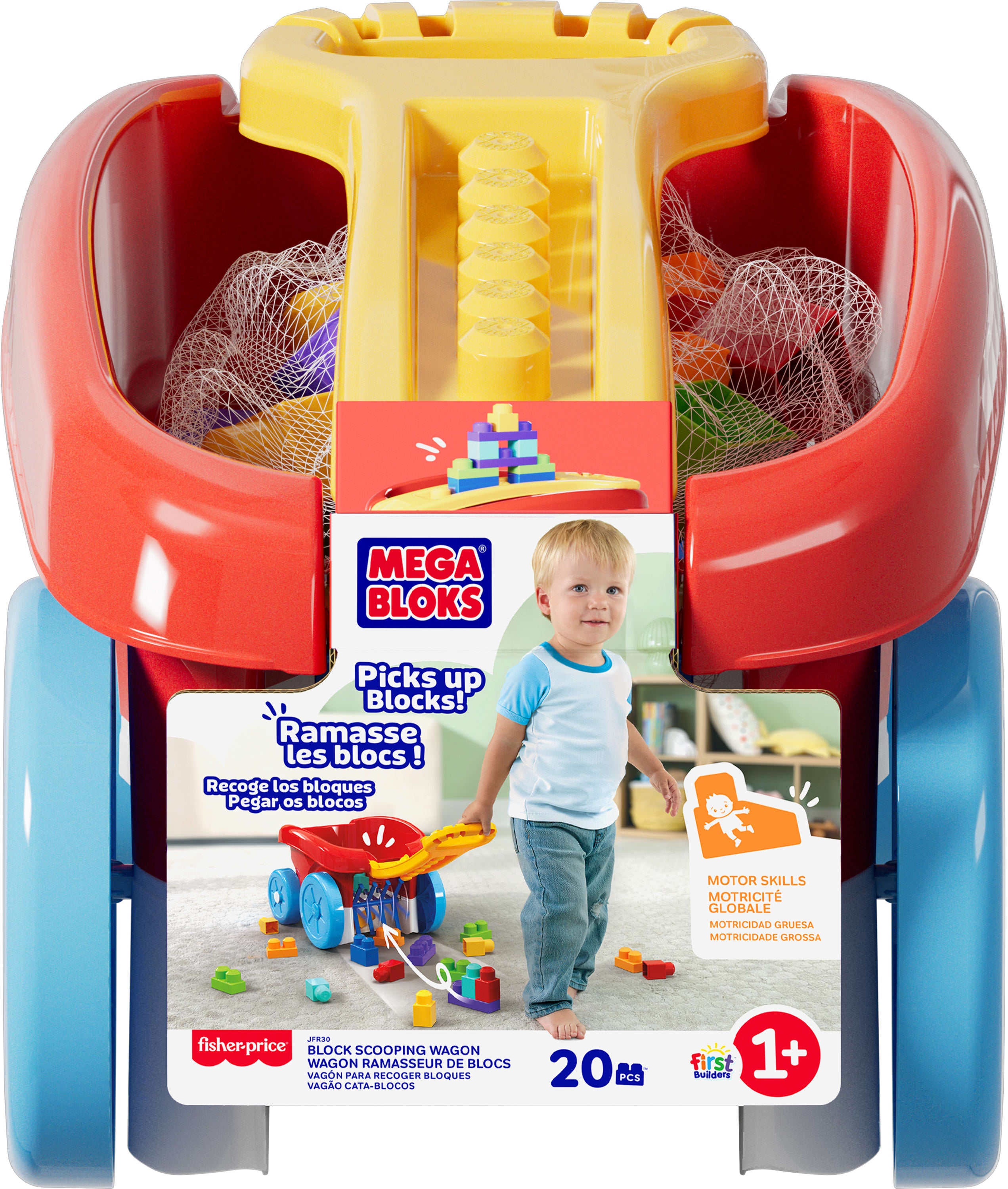 MEGA Bloks First Builders Block Scooping Wagon – Toyworld Australia