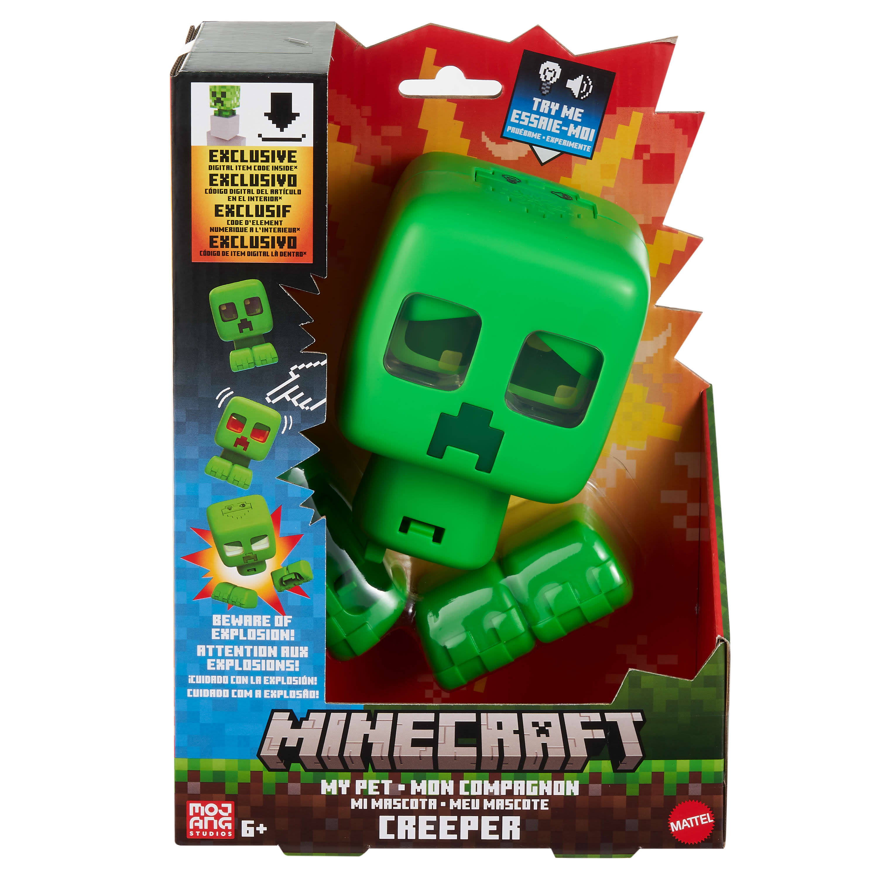 Minecraft My Pet Creeper Feature Figure – Toyworld Australia