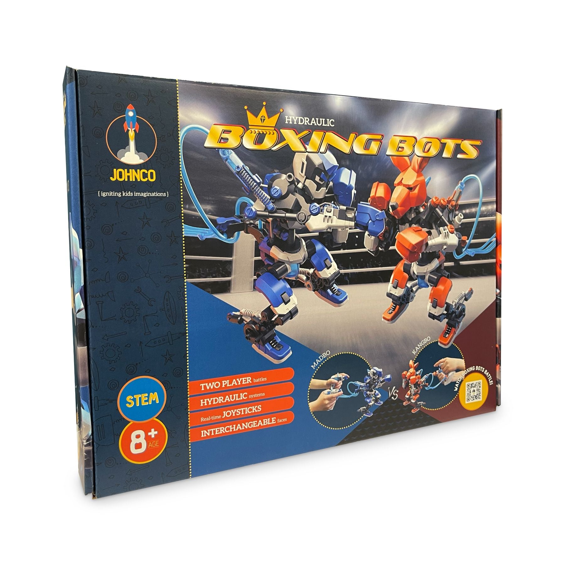 Johnco Hydraulic 2 Player Boxing Bots – Toyworld Australia