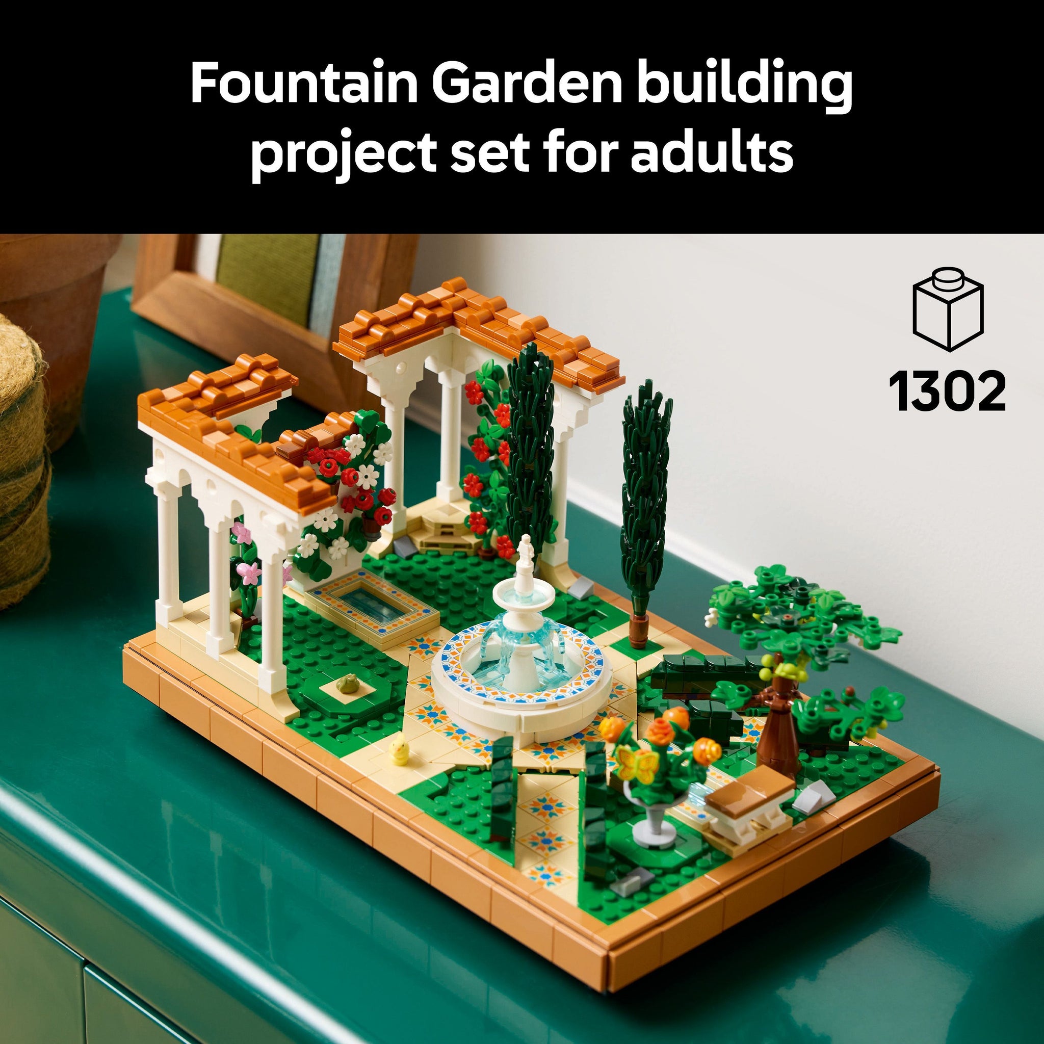 LEGO 10359 Icons Fountain Garden – Toyworld Australia