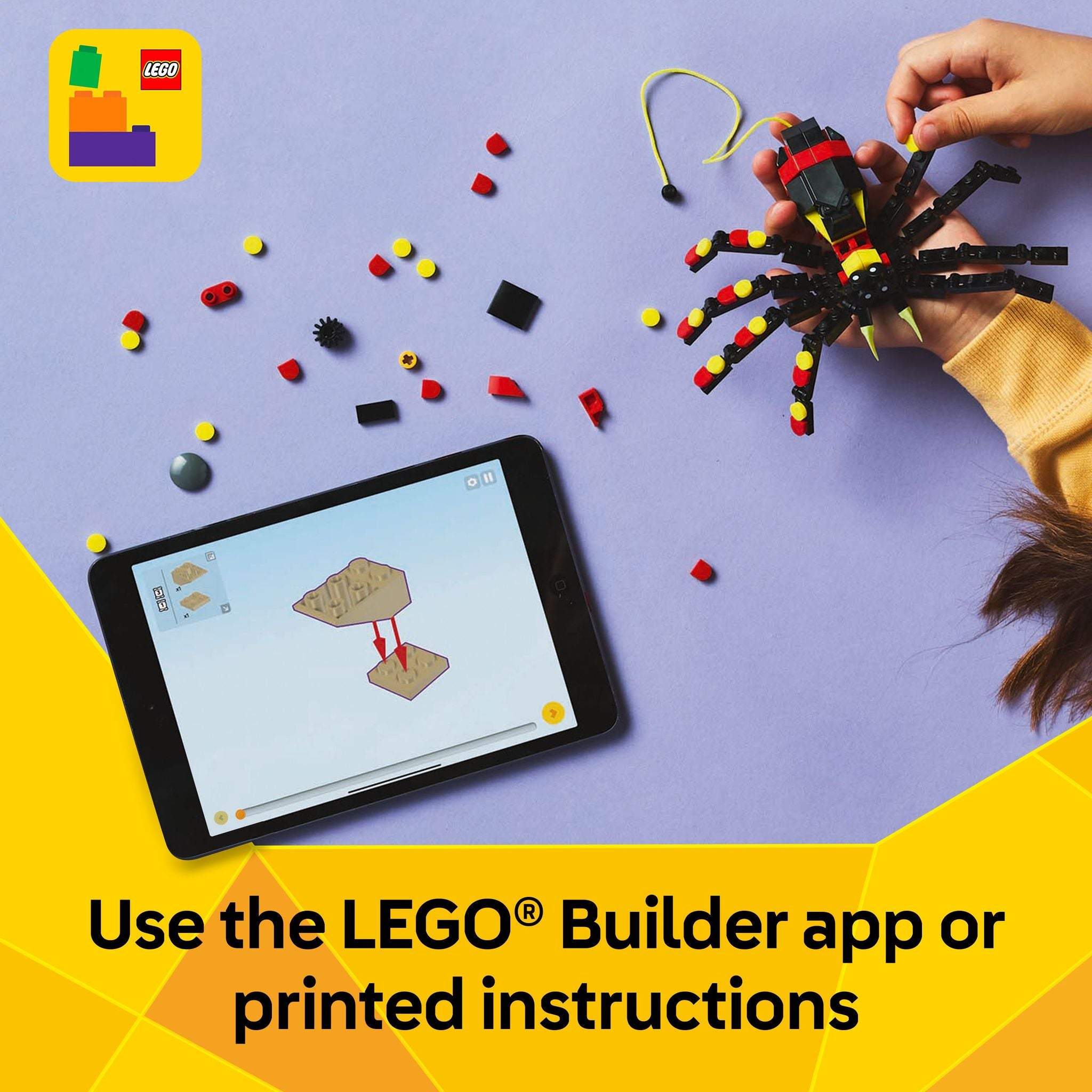 LEGO 31159 Creator Wild Animals: Surprising Spider – Toyworld Australia