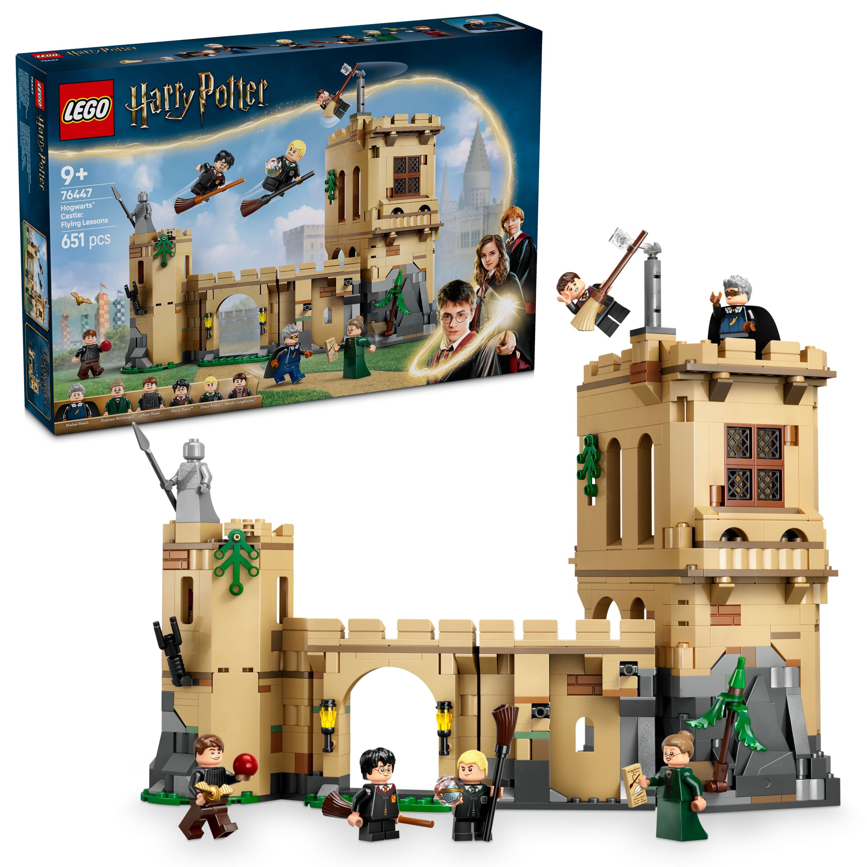 LEGO 76447 Harry Potter Hogwarts Castle: Flying Lessons – Toyworld ...