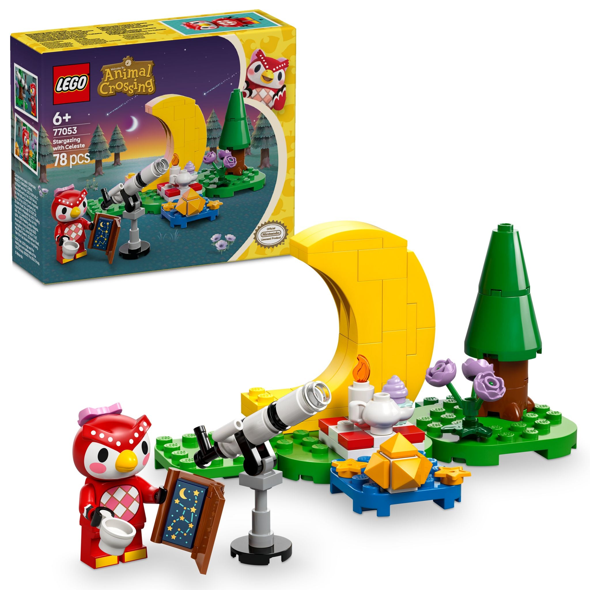 LEGO 77053 Animal Crossing Stargazing with Celeste – Toyworld Australia