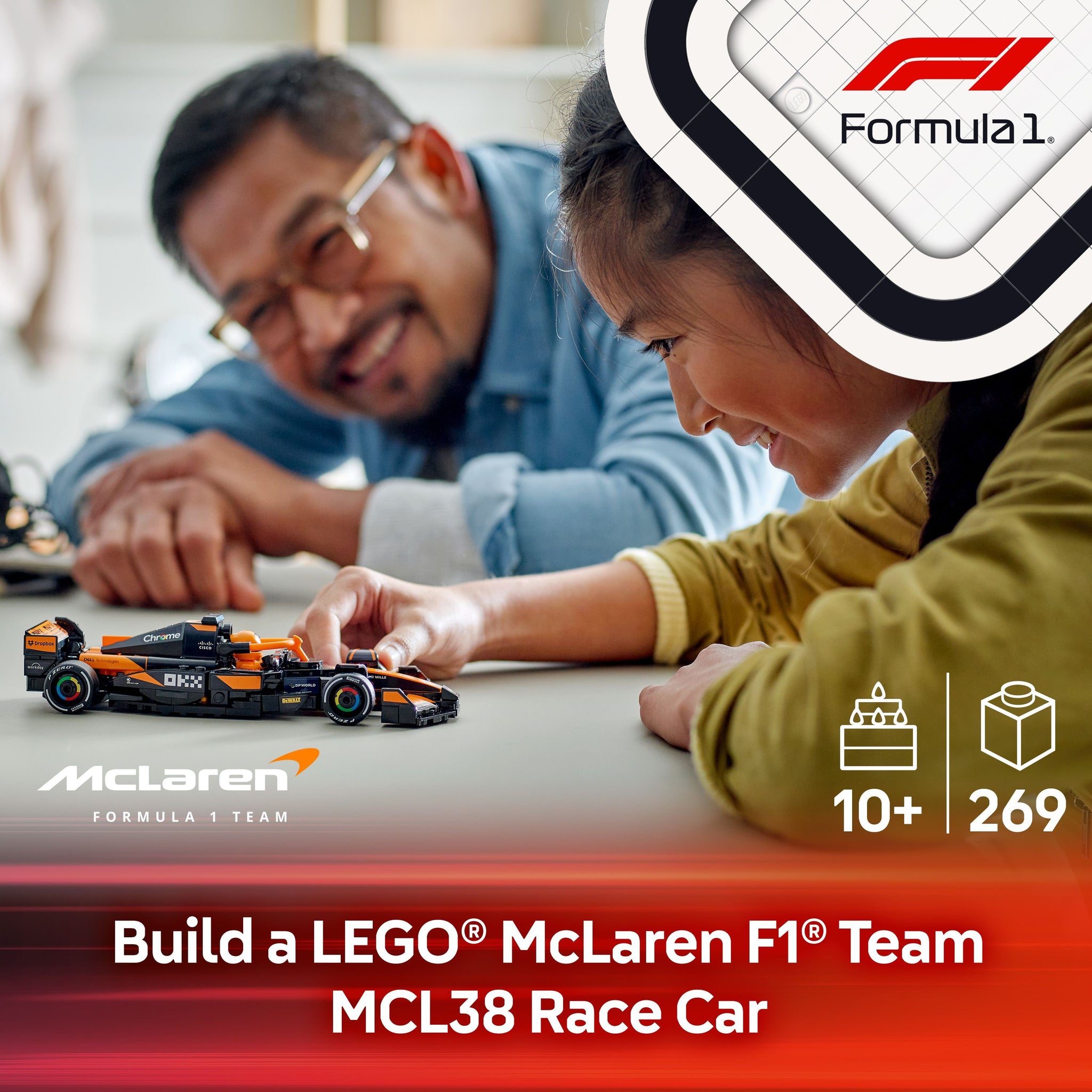LEGO 77251 Speed Champions McLaren F1 Team MCL38 Race Car – Toyworld ...