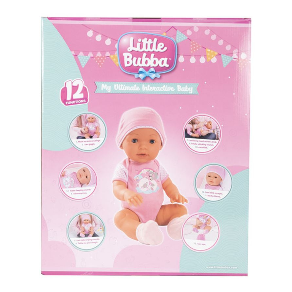 Little Bubba My Ultimate Interactive Baby Doll – Toyworld Australia