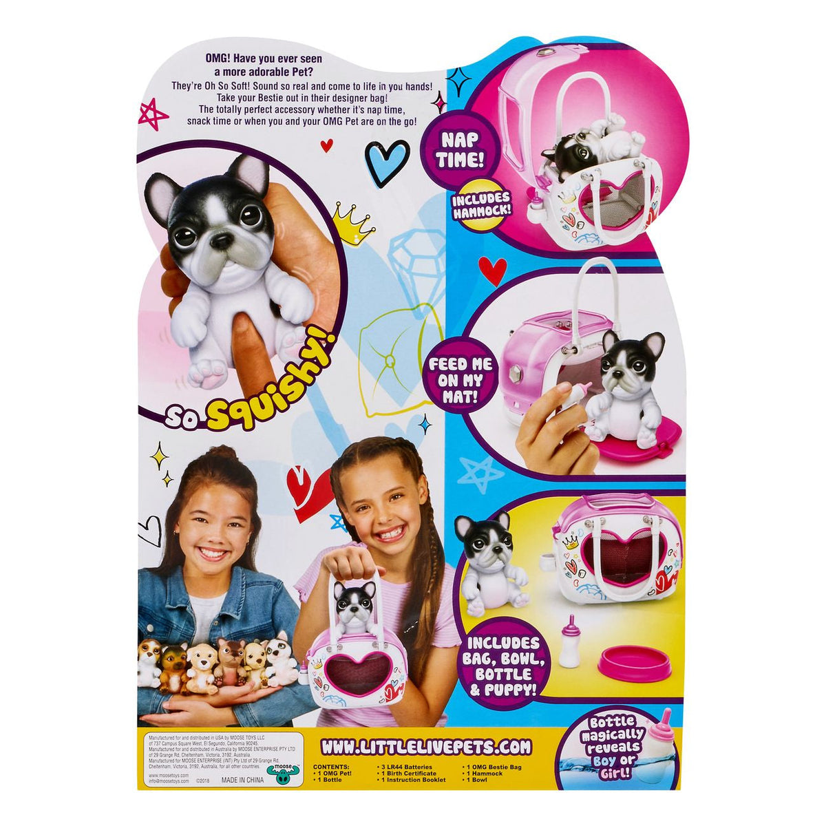 Little Live Pets Omg! Pets Omg Bestie Bag – Toyworld Australia