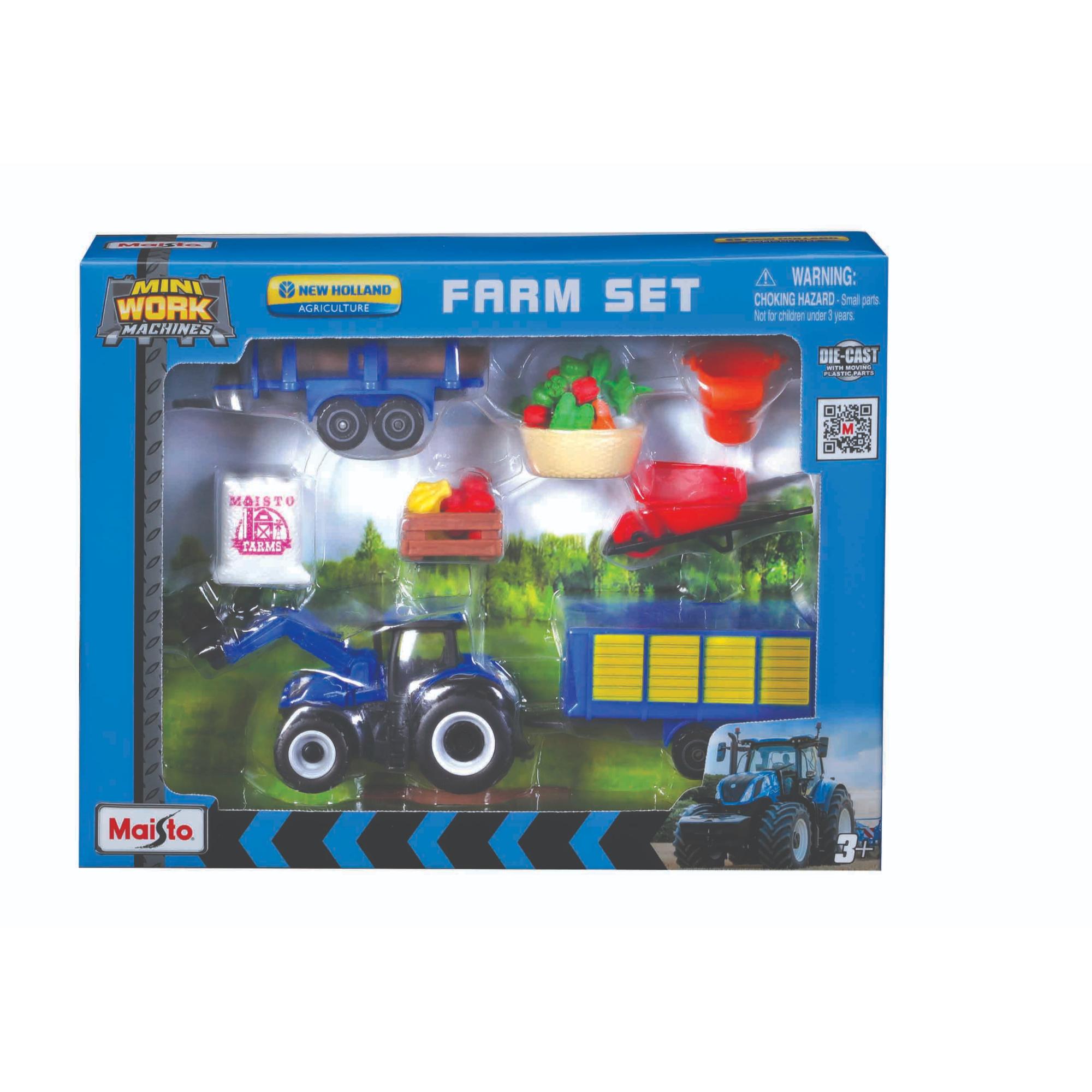 Maisto Mini Work Machines Farm Playset Assorted Styles – Toyworld Australia
