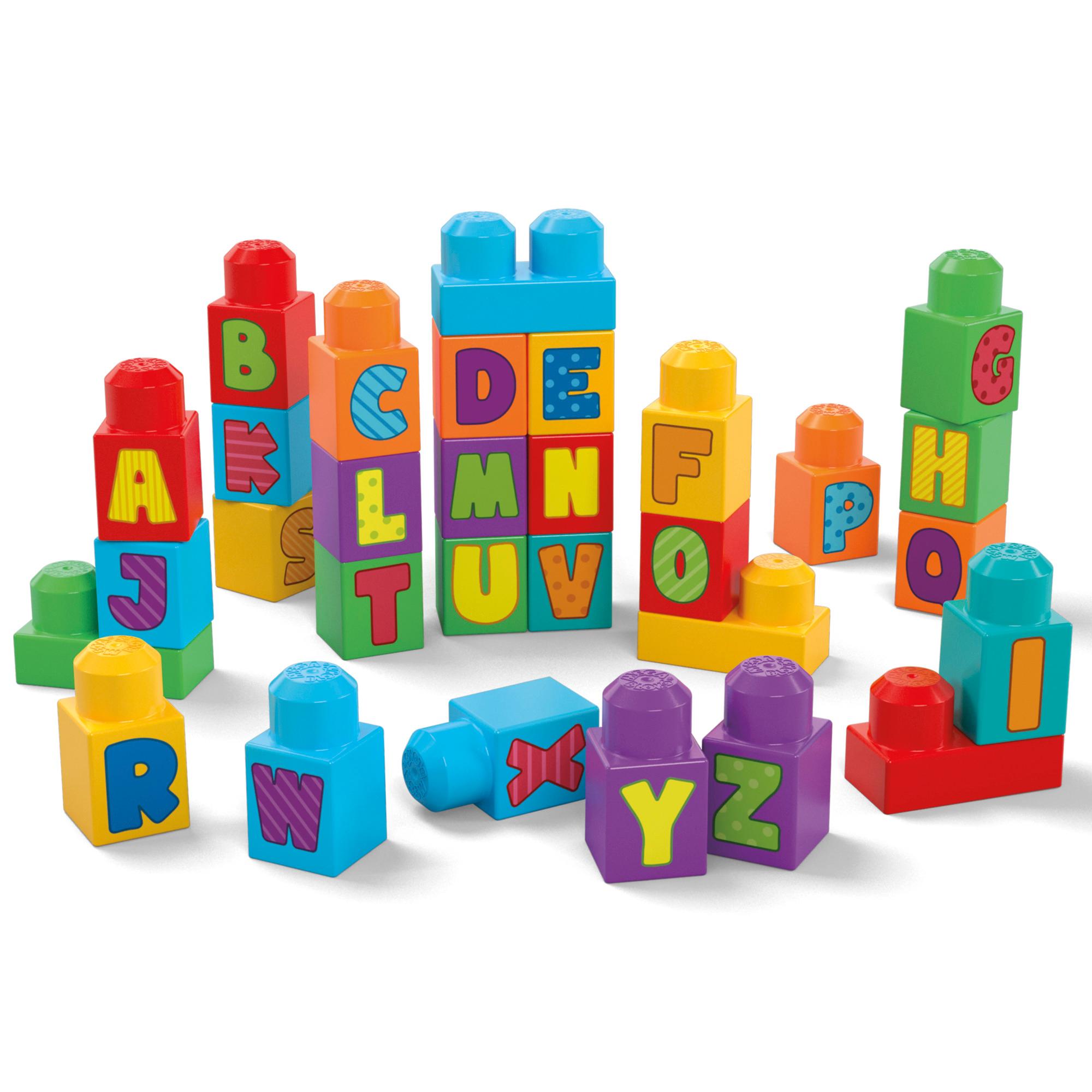 MEGA Bloks ABC Building Bag – Toyworld Australia