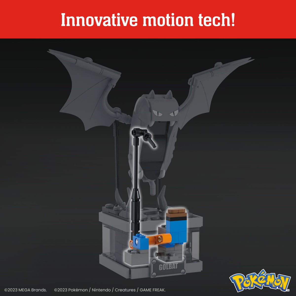MEGA Showcase Pokemon Mini Motion Golbat – Toyworld Australia
