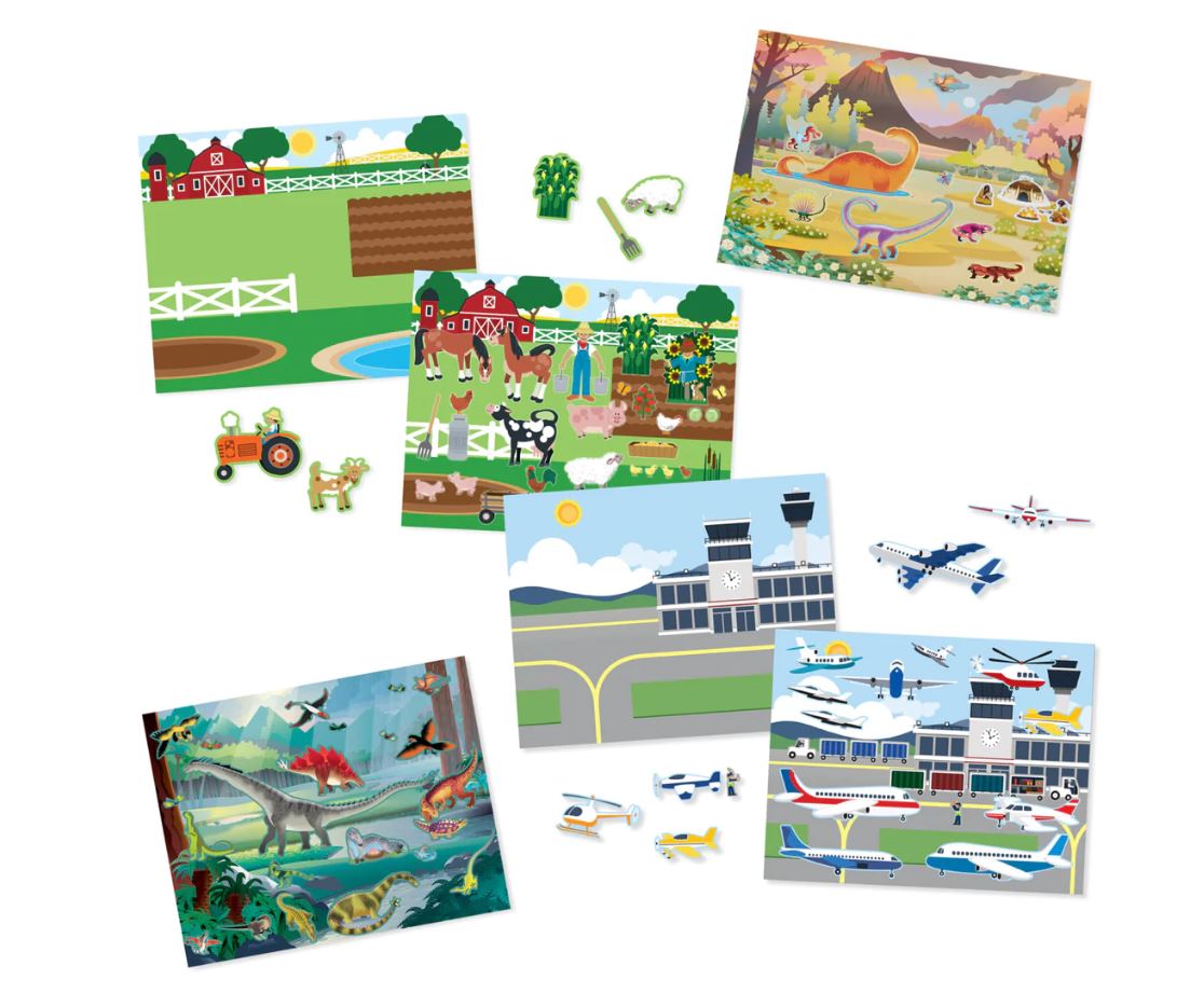 Melissa & Doug - Reusable Sticker Pad - Habitats – Toyworld Australia