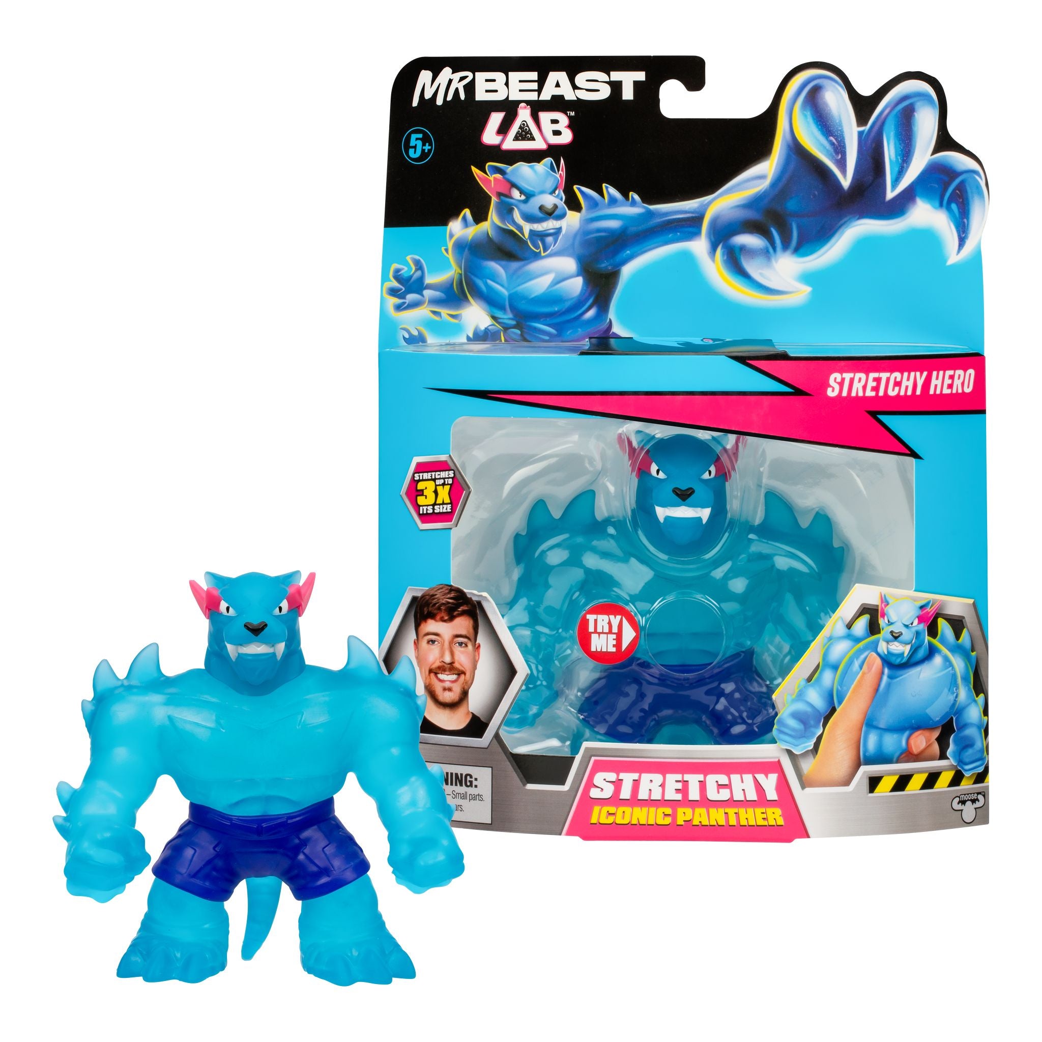 MrBeast Lab Stretchy Hero - Stretchy Iconic Panther – Toyworld Australia