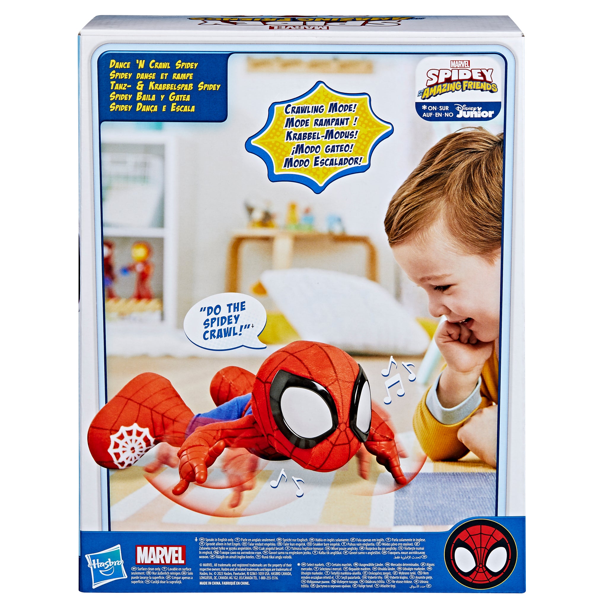 Marvel Spidey And His Amazing Friends Dance N Crawl Spidey – Toyworld ...