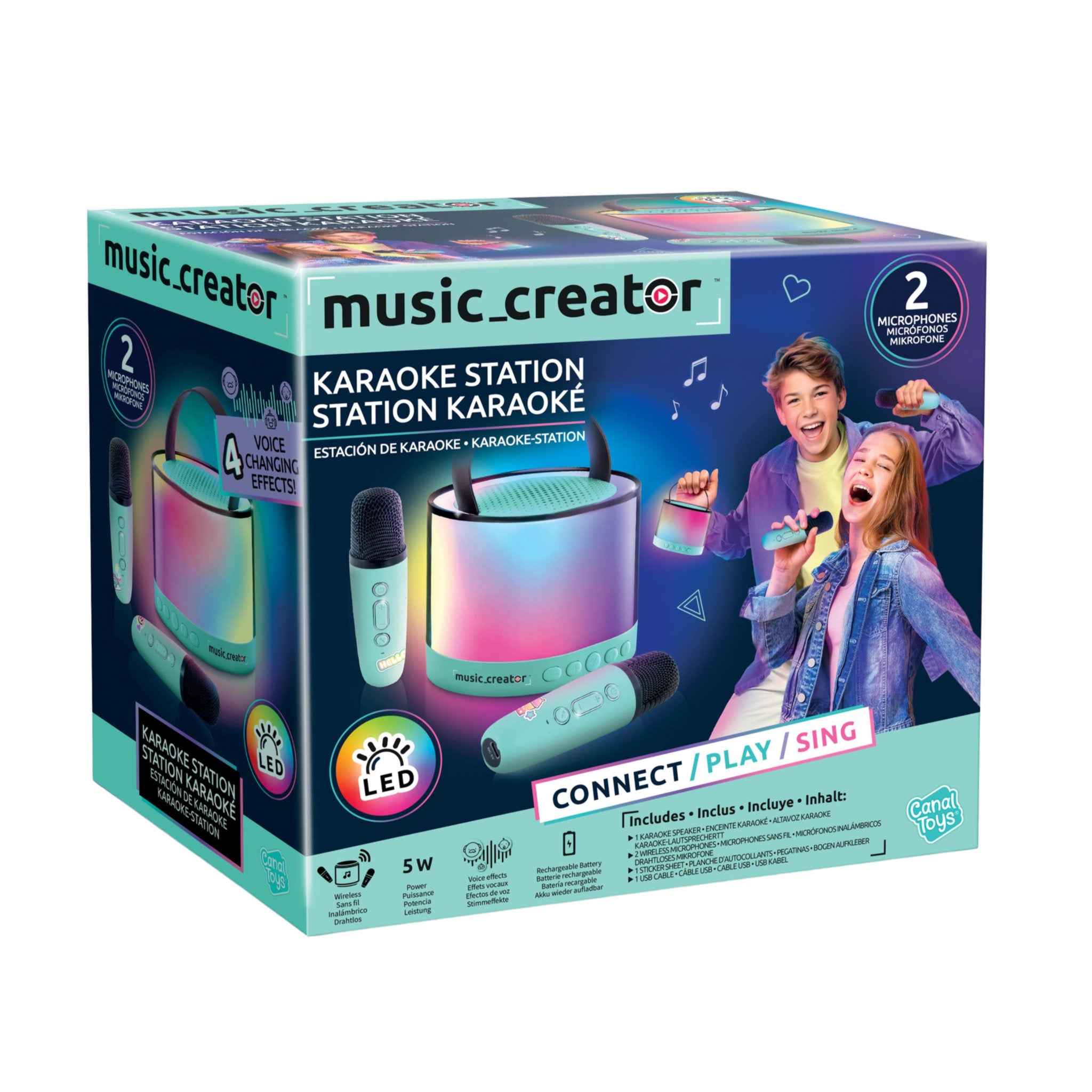 Music Creator Karaoke Station Duo Kit – Toyworld Australia