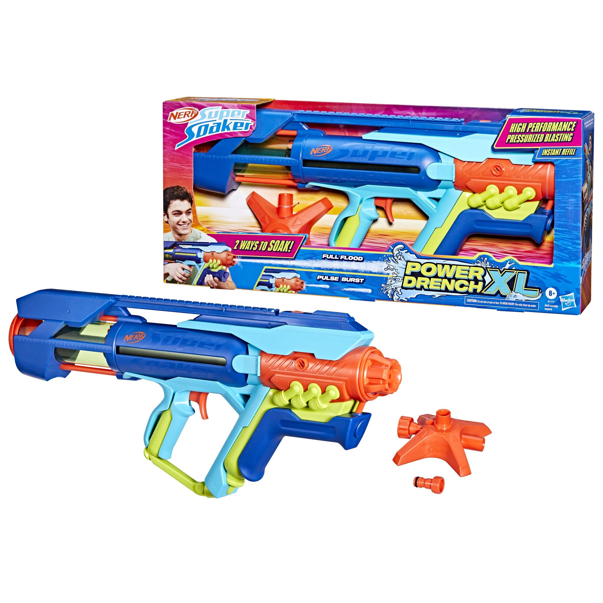 NERF Super Soaker Power Drench XL Water Blaster – Toyworld Australia