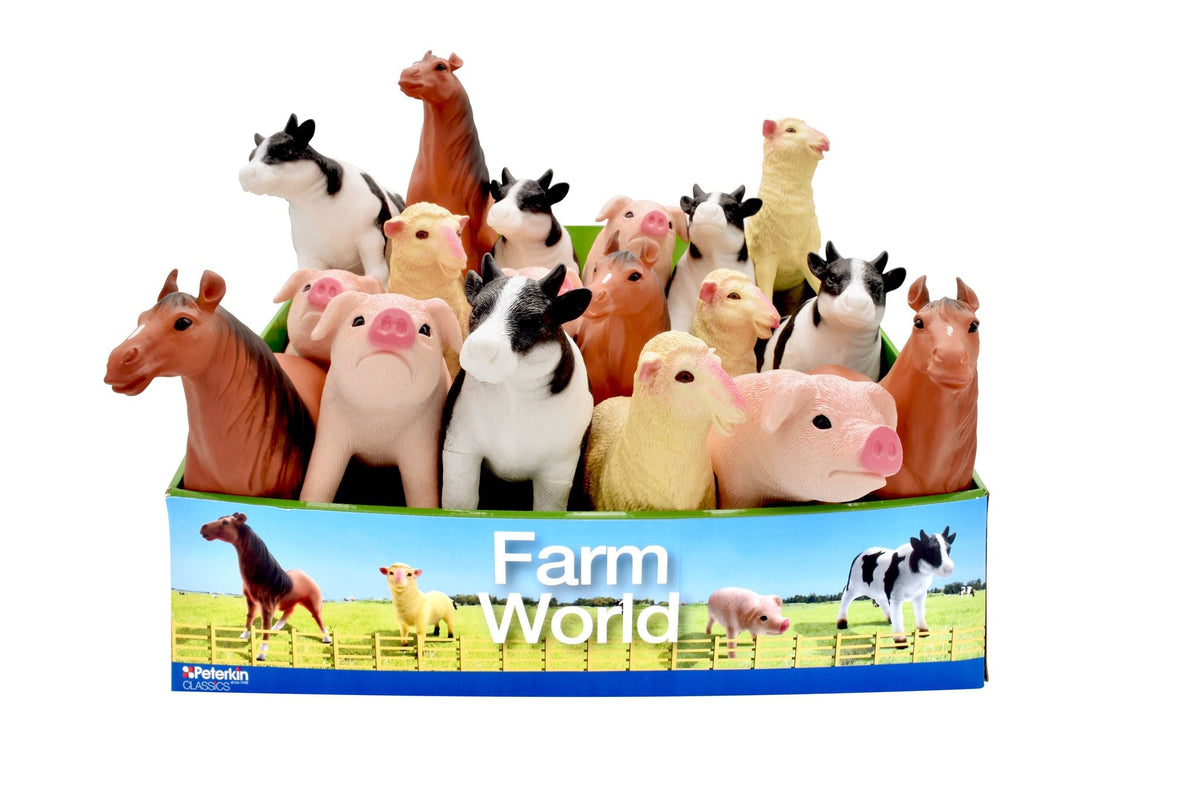 Peterkin Farm World Soft Touch Farm Animals Assorted Styles – Toyworld ...