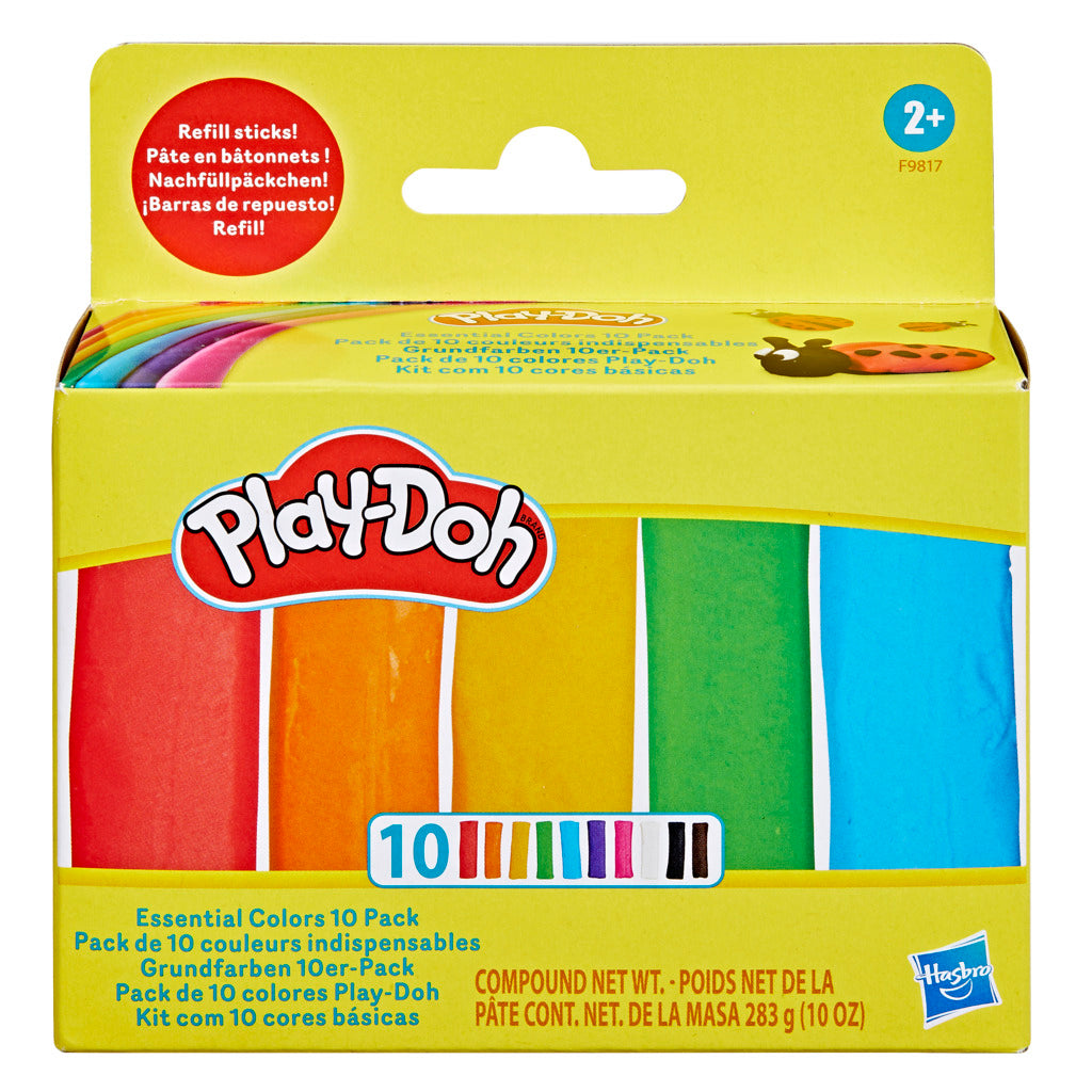 PLAY-DOH ESSENTIAL COLORS 10 PACK – Toyworld Australia