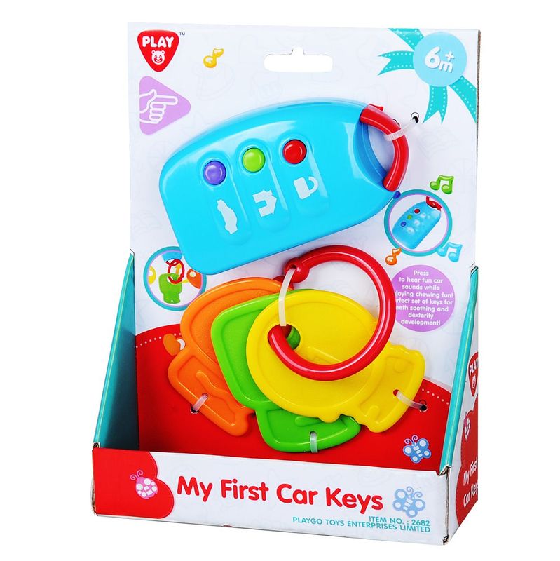 Playgo Toys Ent. Ltd. My First Car Keys – Toyworld Australia