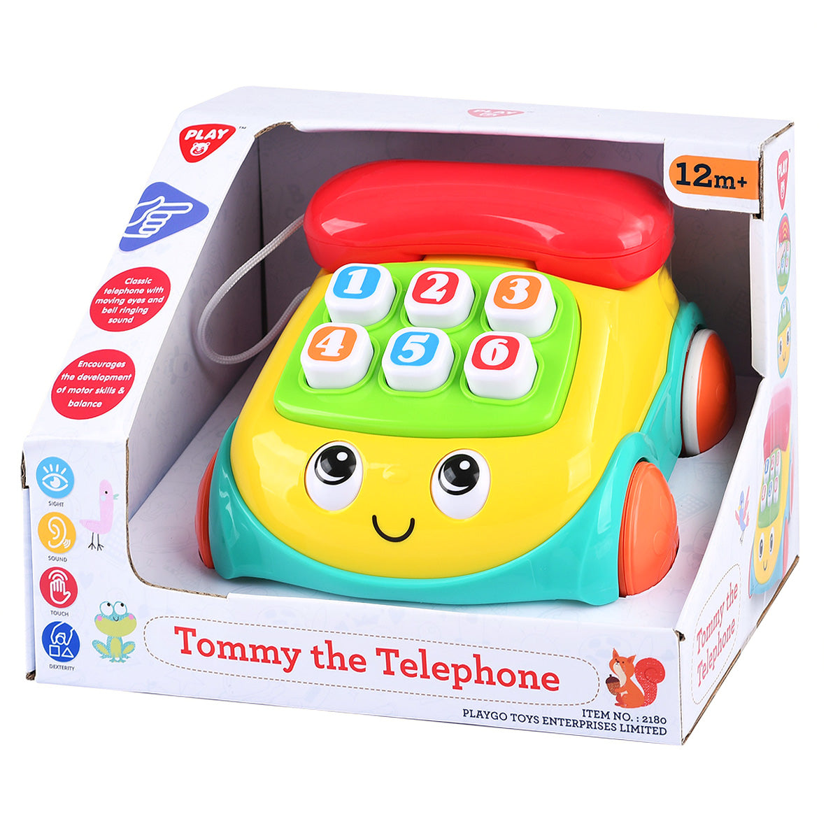 Playgo Toys Ent. Ltd. Tommy The Telephone – Toyworld Australia
