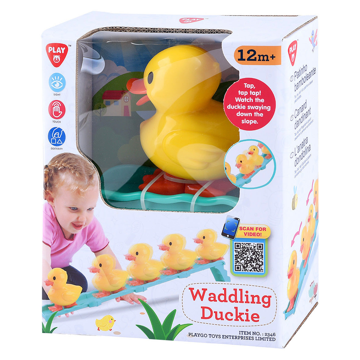 Playgo Toys Ent. Ltd. Waddling Duckie – Toyworld Australia