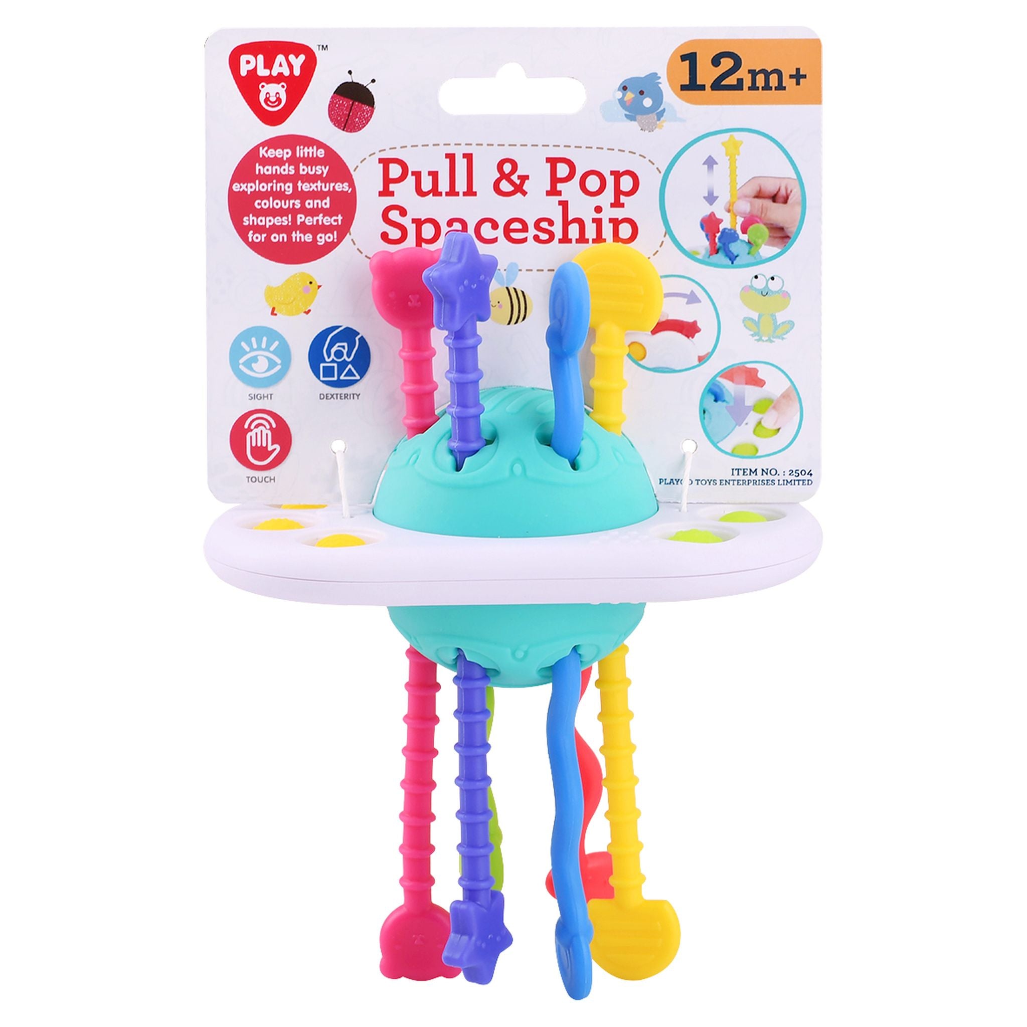 Playgo Toys Pull & Pop Spaceship – Toyworld Australia