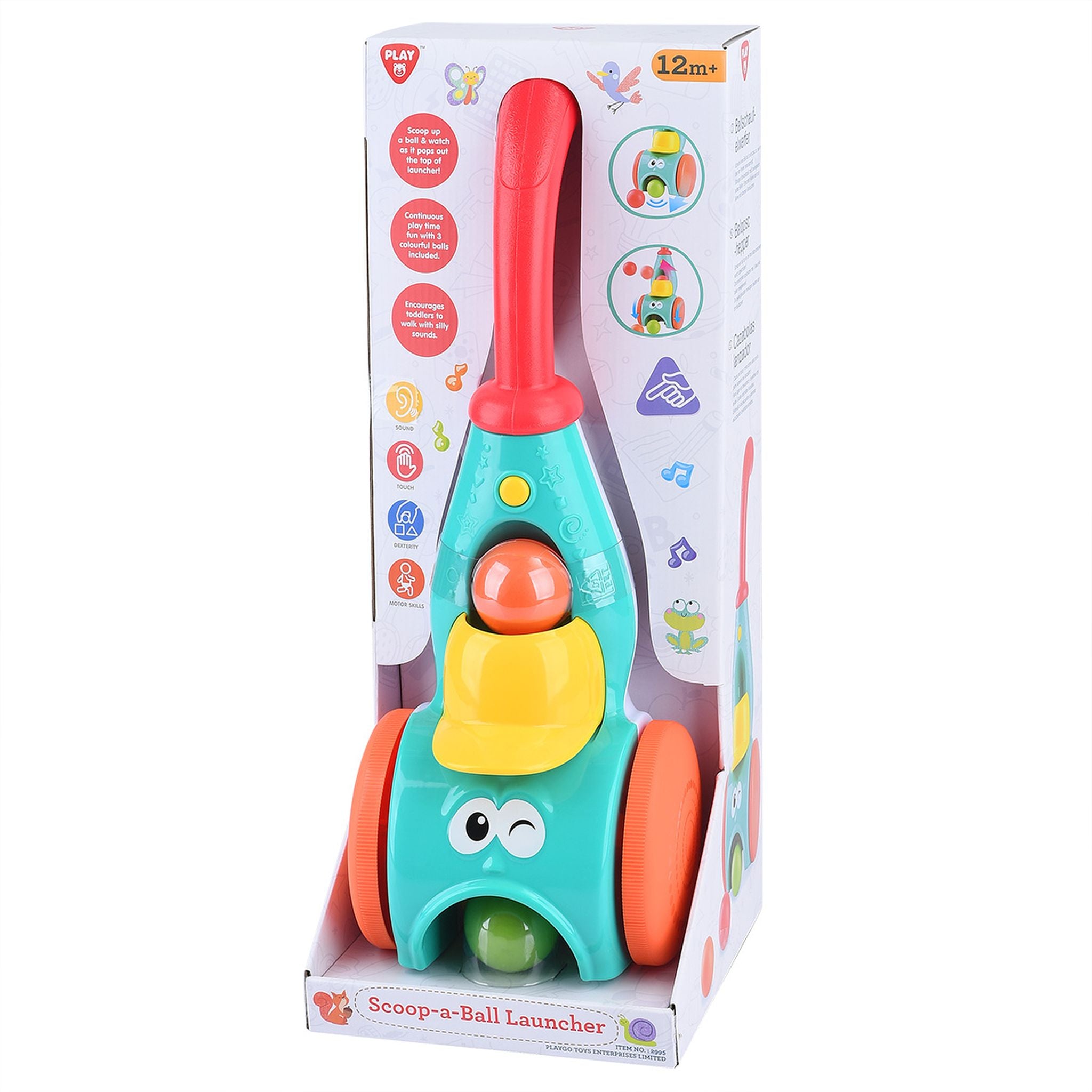 Playgo Toys Scoop-A-Ball Launcher Vacuum Toy – Toyworld Australia