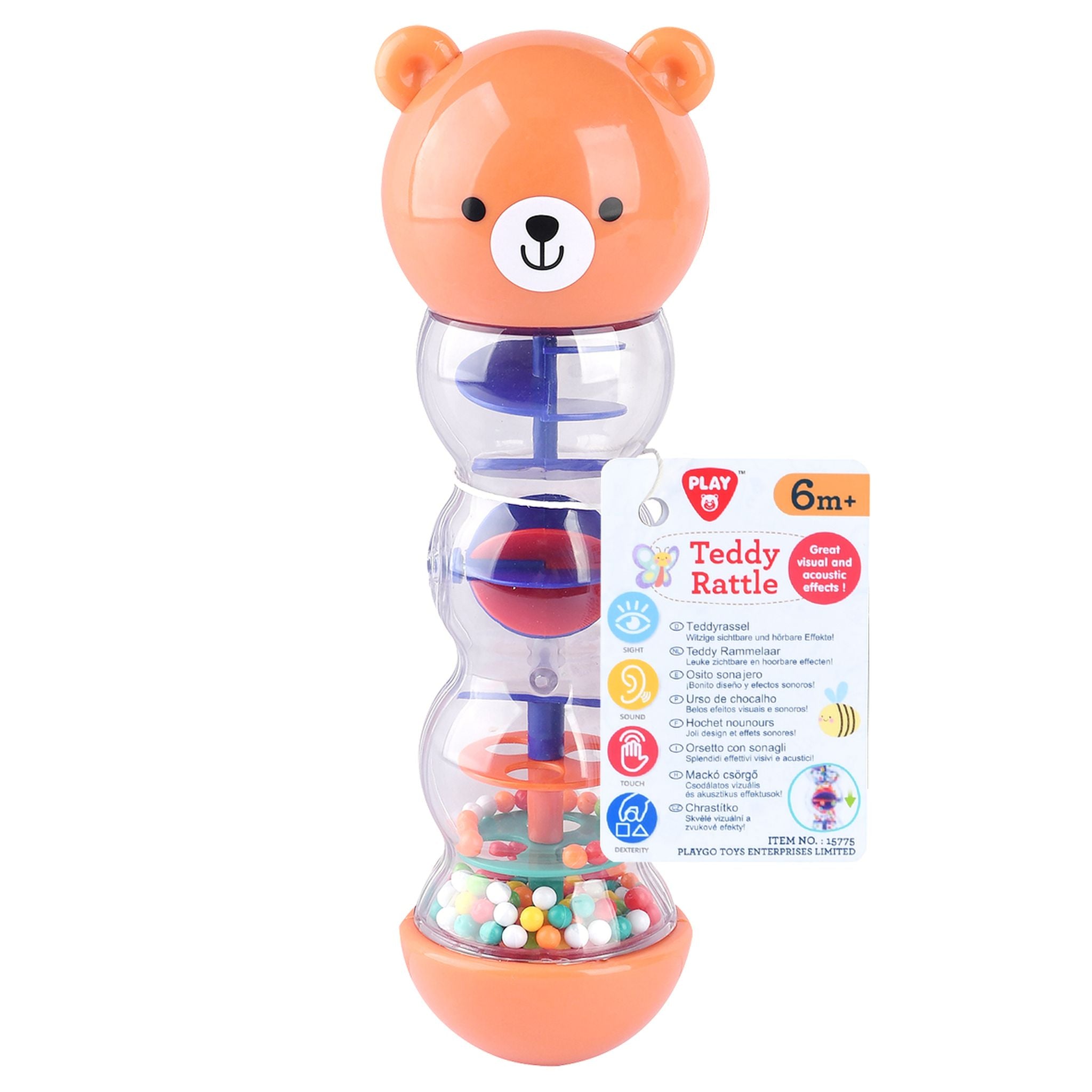 Playgo Toys Teddy Rattle – Toyworld Australia