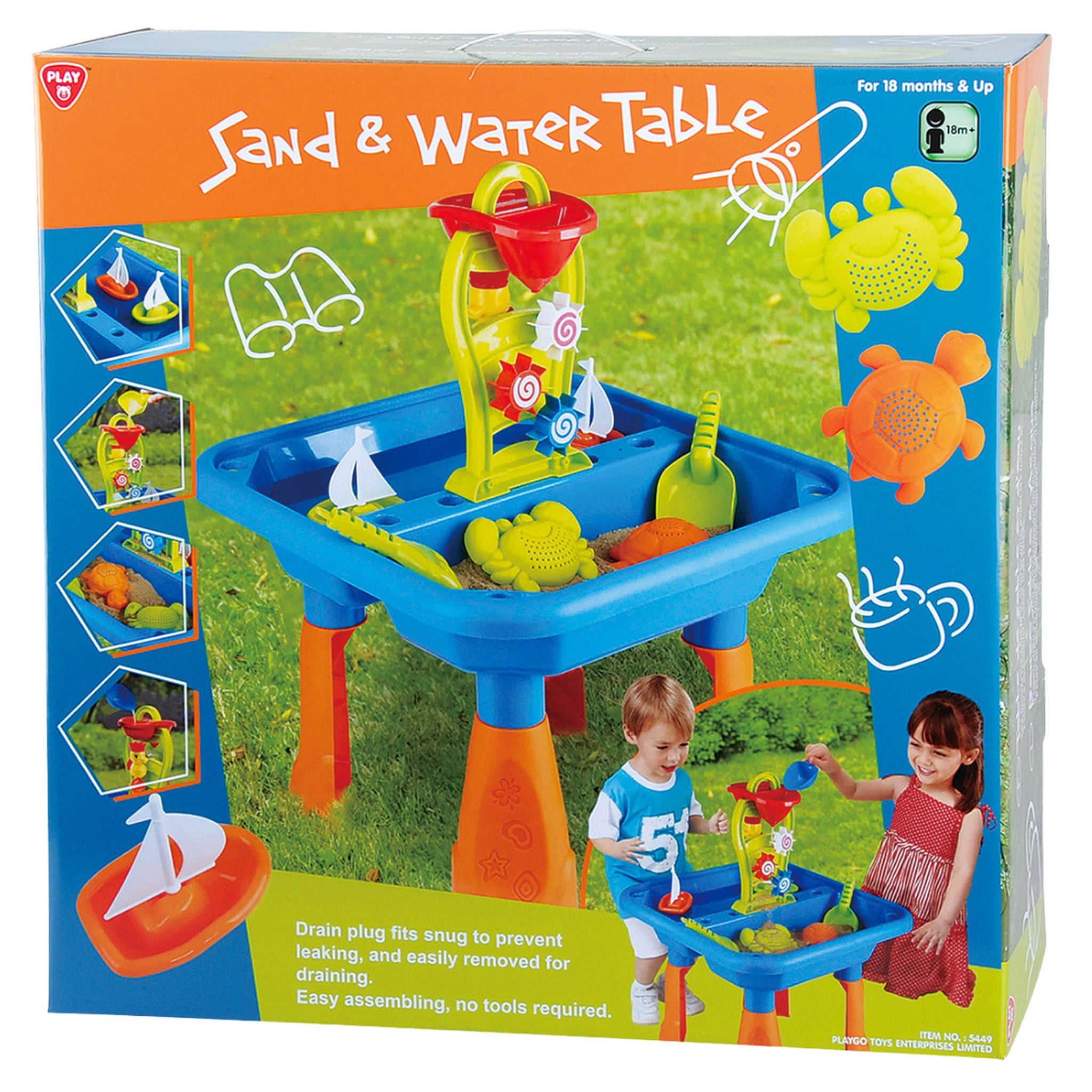 Playgo Toys Ent. Ltd. Sand And Water Table – Toyworld Australia