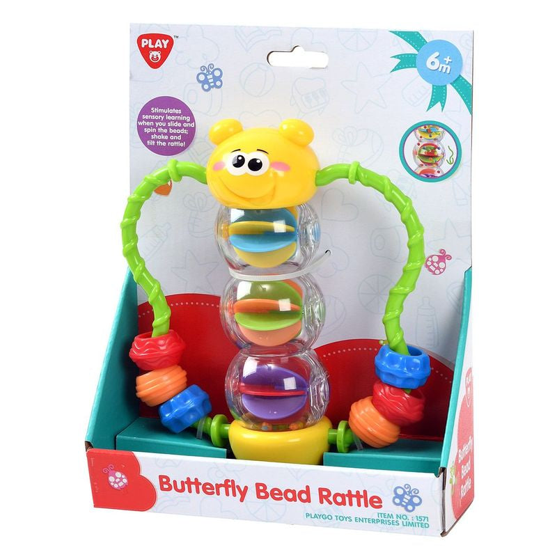 Playgo Toys Butterfly Bead Rattle – Toyworld Australia