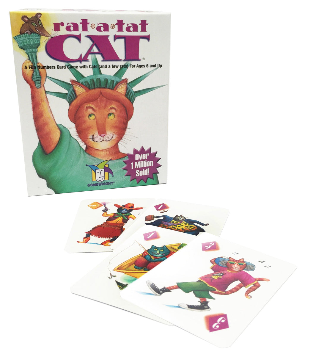 Rat-A-Tat Cat Card Game – Toyworld Australia