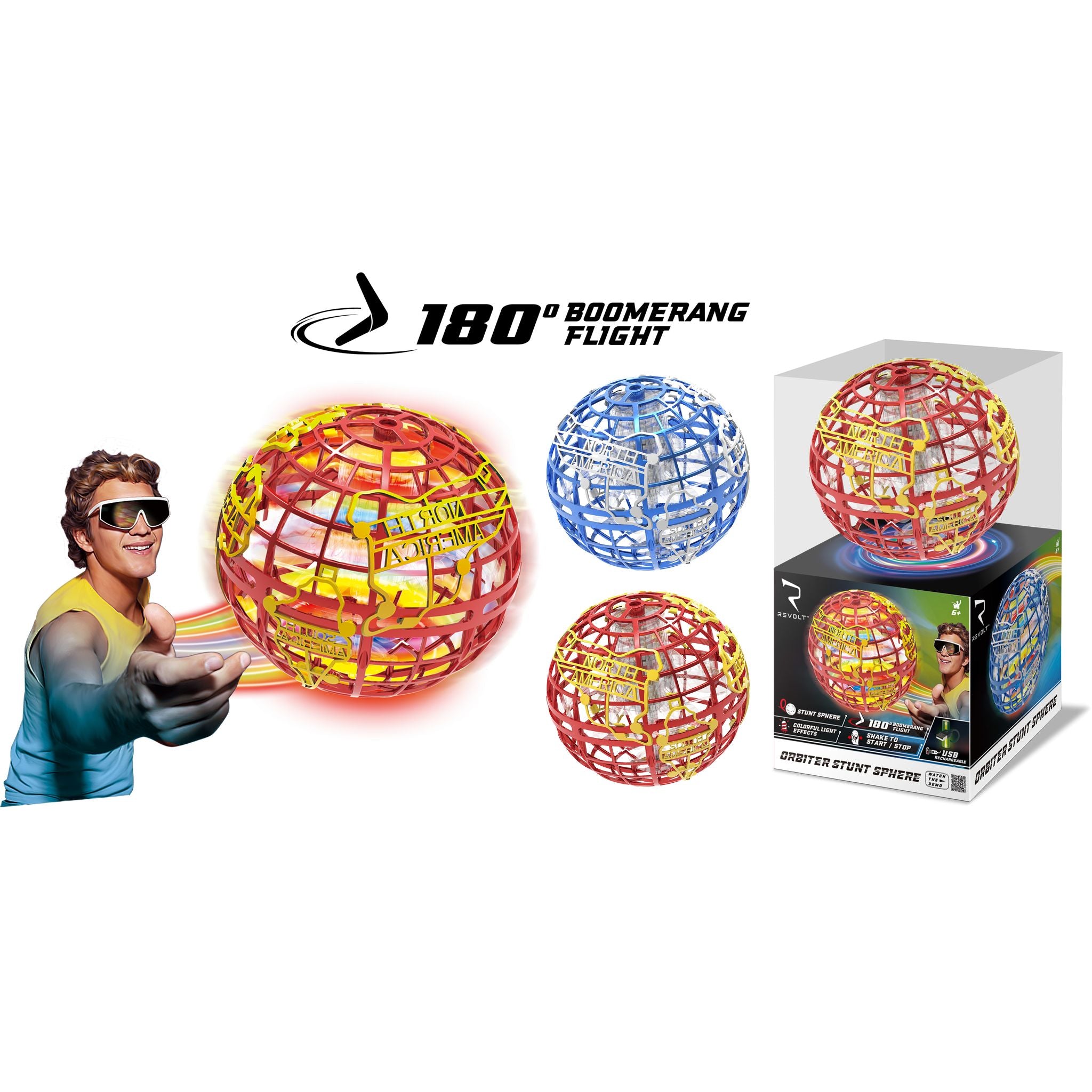REVOLT ORBITER STUNT SPHERE – Toyworld Australia