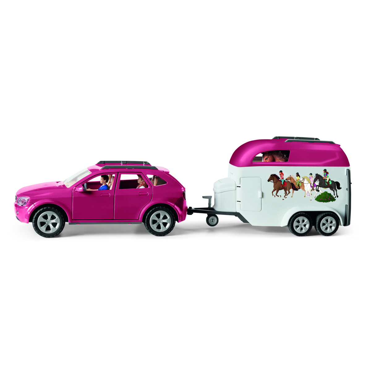Schleich Horse Adventure With Car And Trailer – Toyworld Australia