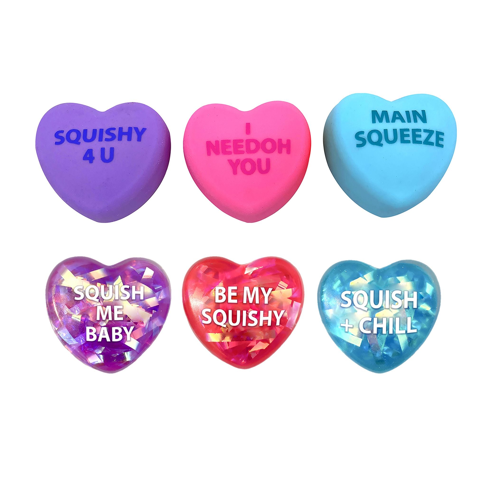 SCHYLLING NEEDOH SQUEEZE HEARTS ASSORTED STYLES – Toyworld Australia
