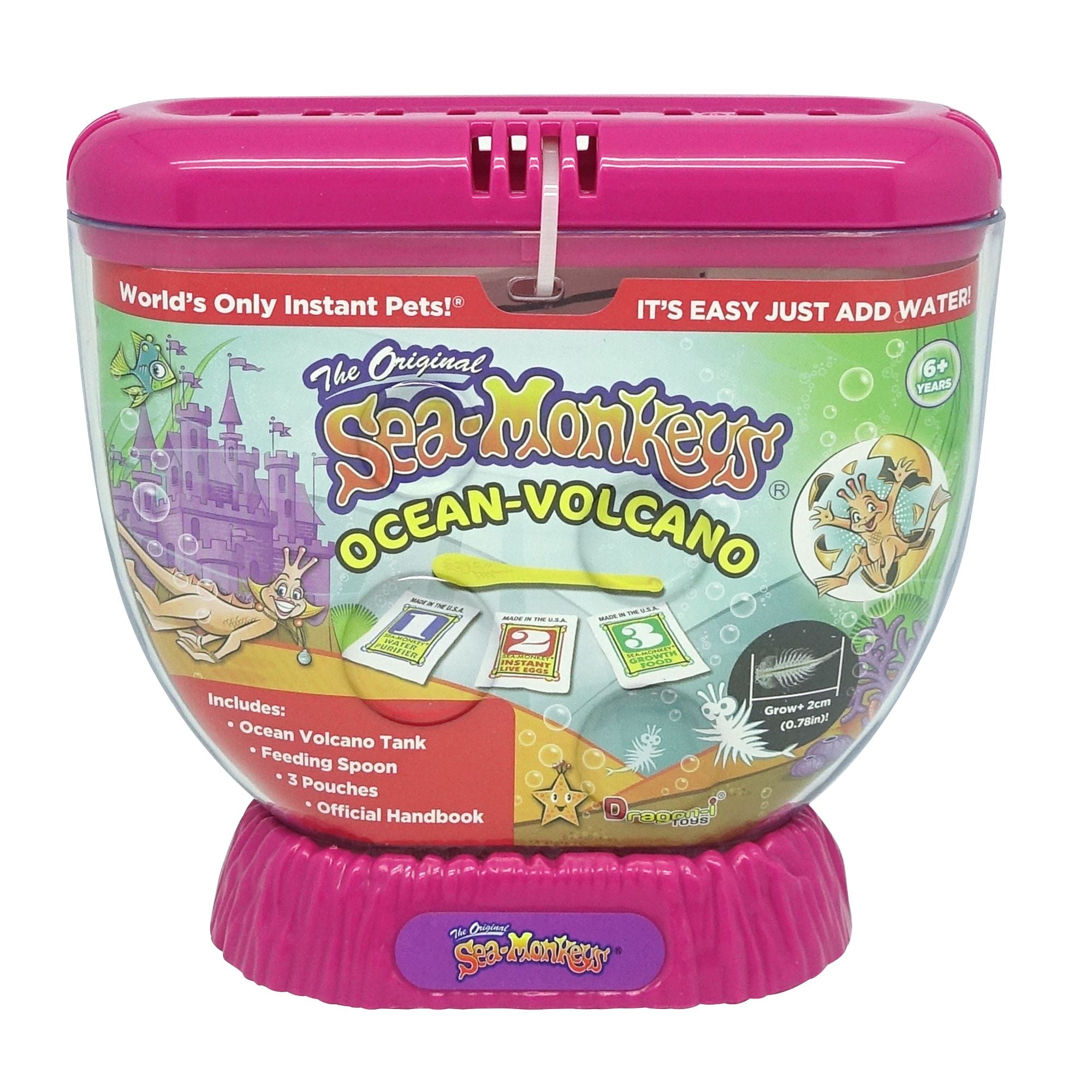 Sea-Monkeys Ocean Volcano Assorted Styles – Toyworld Australia