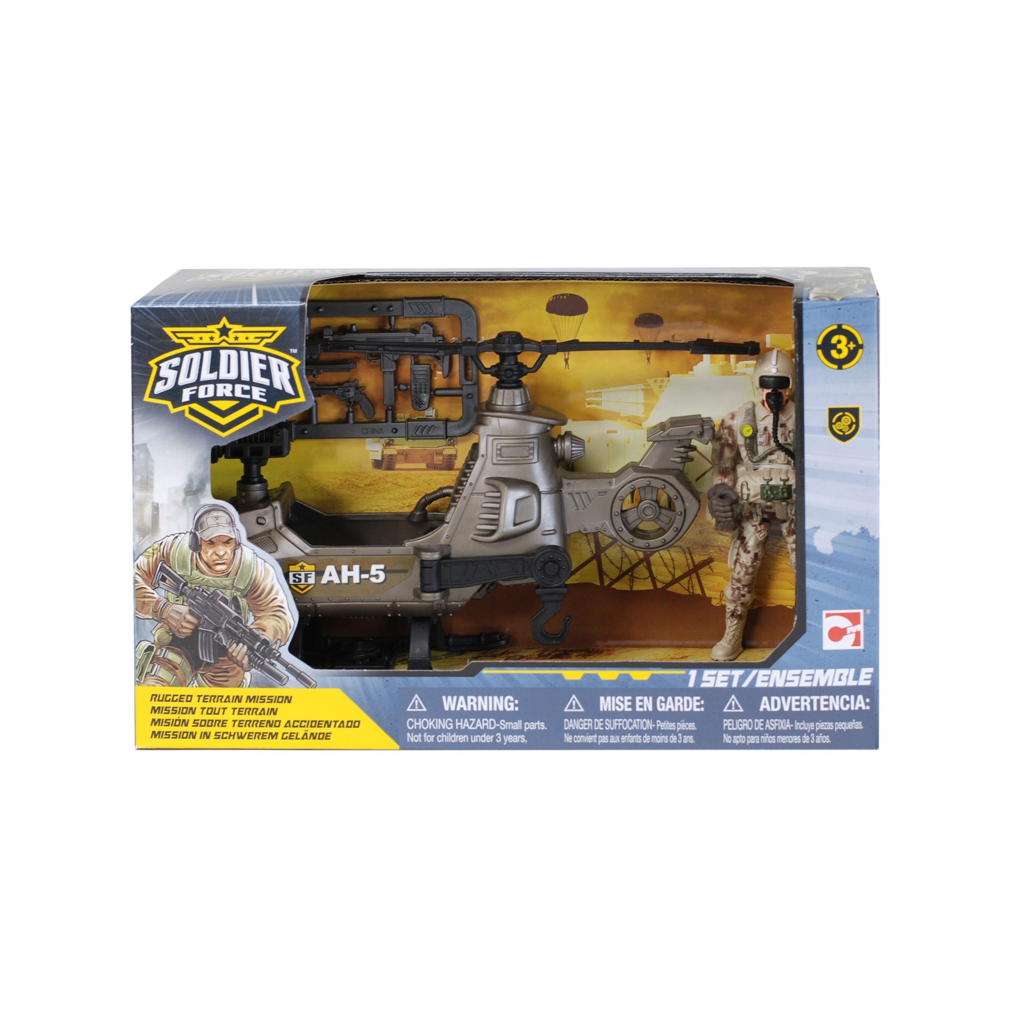 SOLDIER FORCE RUGGED TERRAIN MISSION PLAYSET ASSORTED STYLES – Toyworld ...