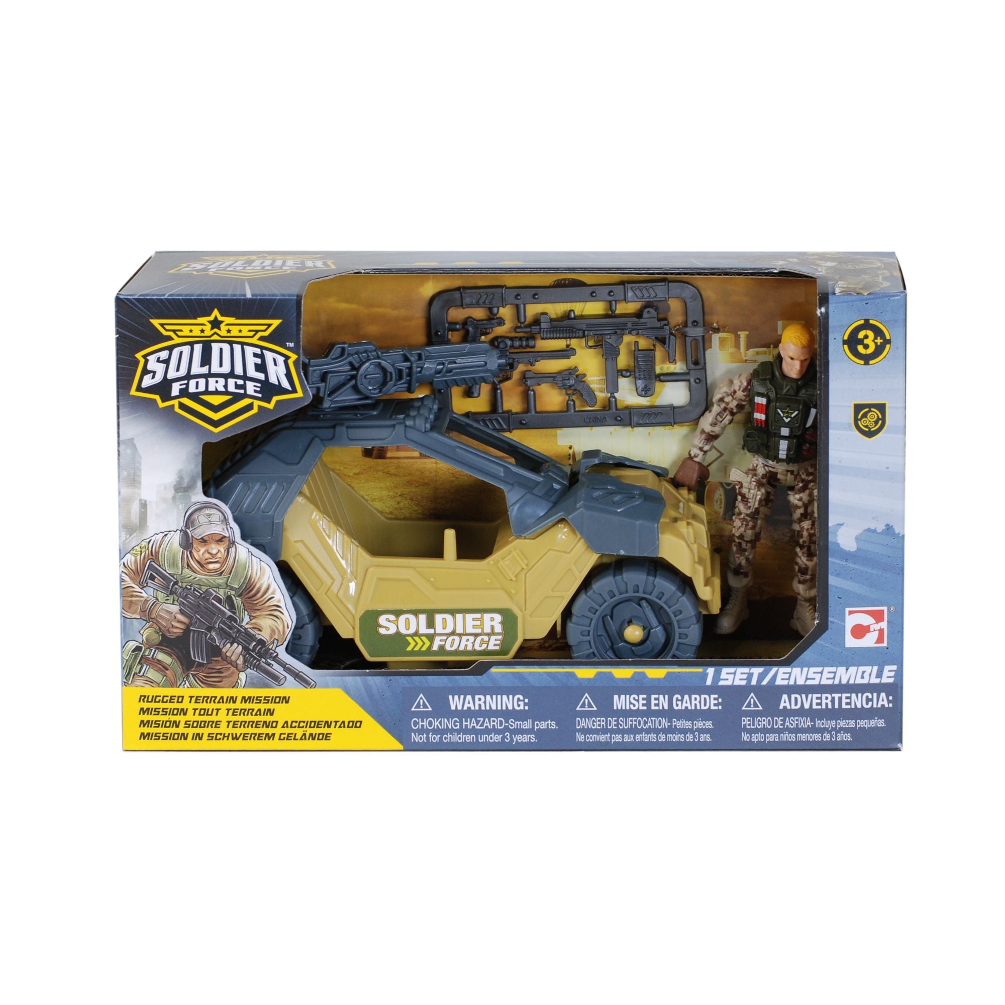 Soldier Force Rugged Terrain Mission Playset Assorted Styles – Toyworld ...