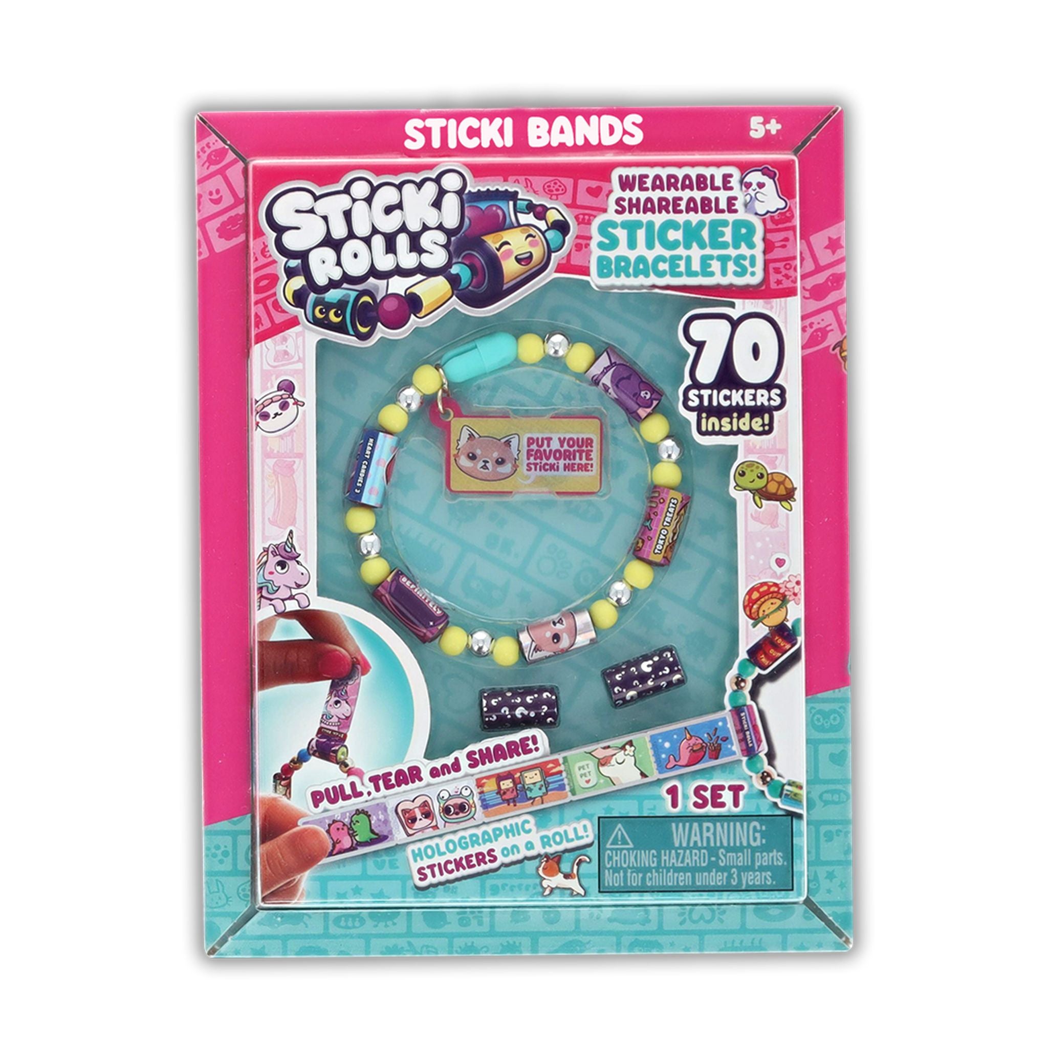 Sticki Rolls Sticki Bands Single Pack – Toyworld Australia