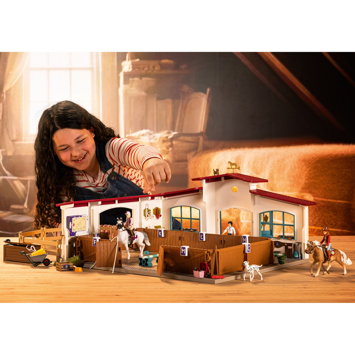 Schleich Riding Arena Peppertree Set – Toyworld Australia