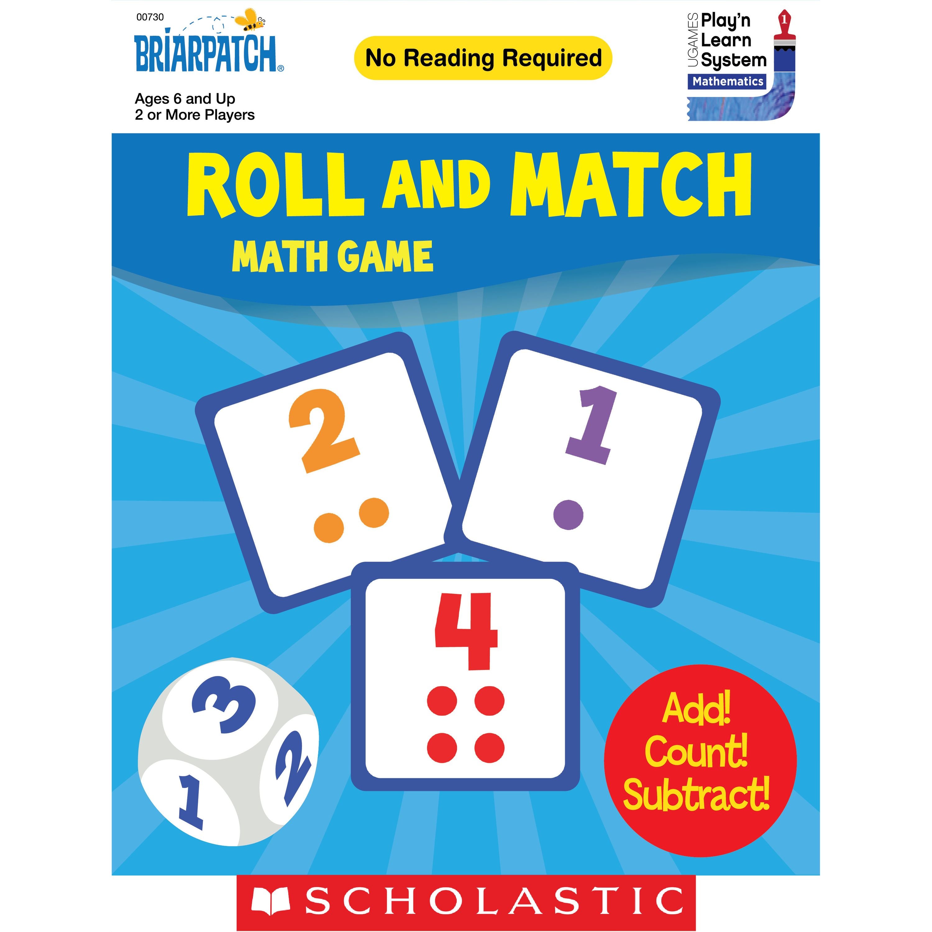 Scholastic Roll And Match Game – Toyworld Australia