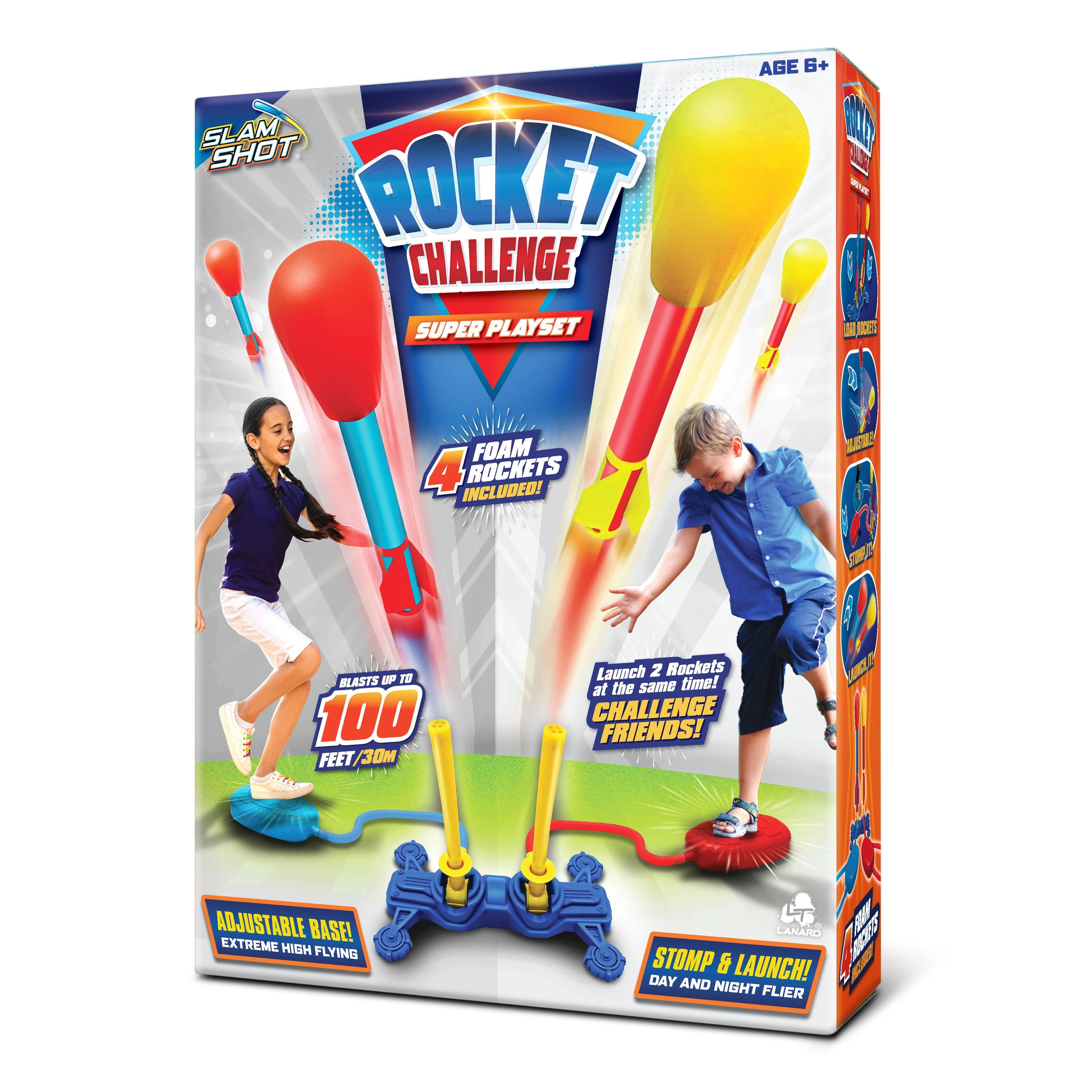 Slam Shot Duel Stomp Rocket Challenge Super Playset – Toyworld Australia