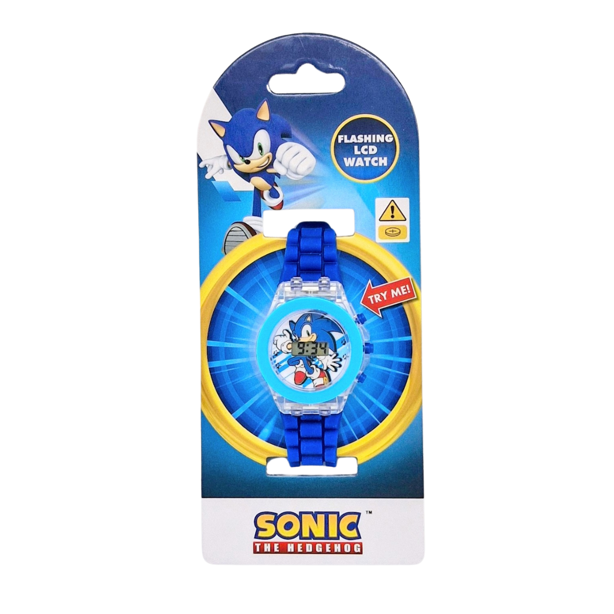 You Monkey Light Up Digital Watch - Sonic The Hedgehog – Toyworld Australia